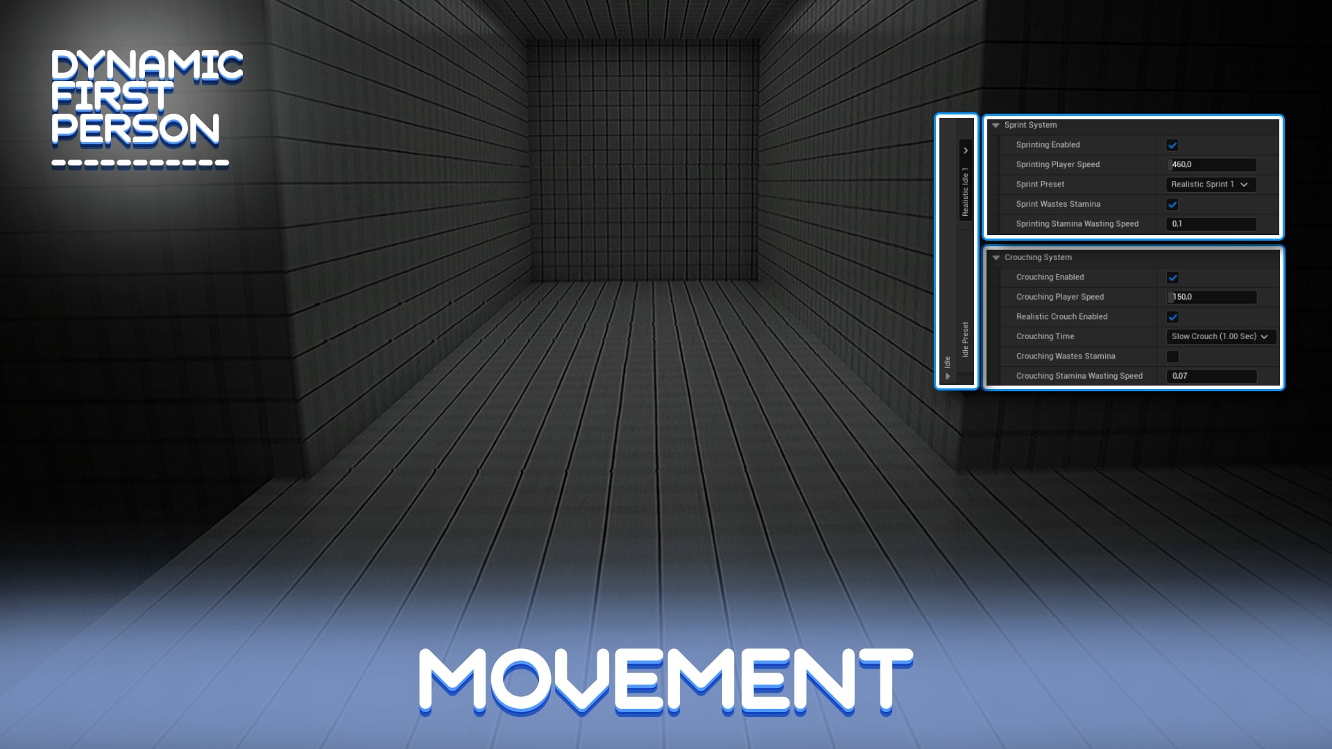 Dynamic First Person in Blueprints - UE Marketplace