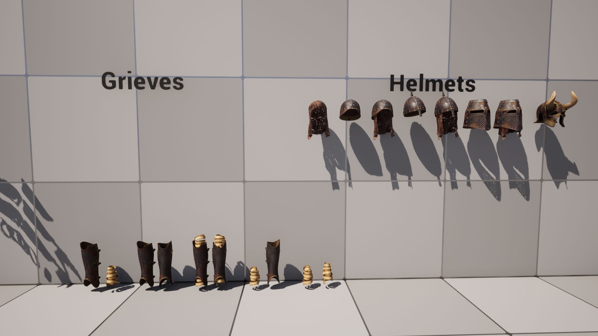 Modular Skeleton Warriors in Characters - UE Marketplace