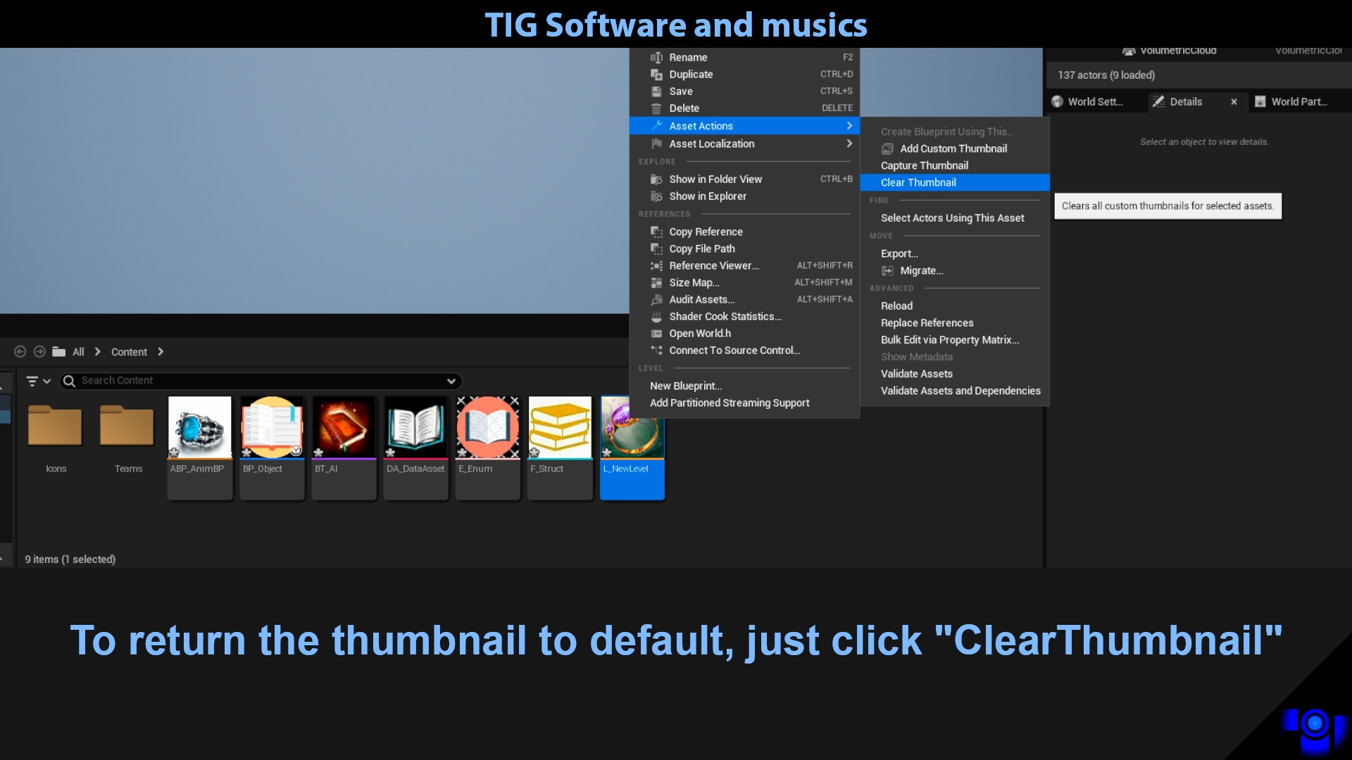 Thumbnail Editor in Code Plugins - UE Marketplace