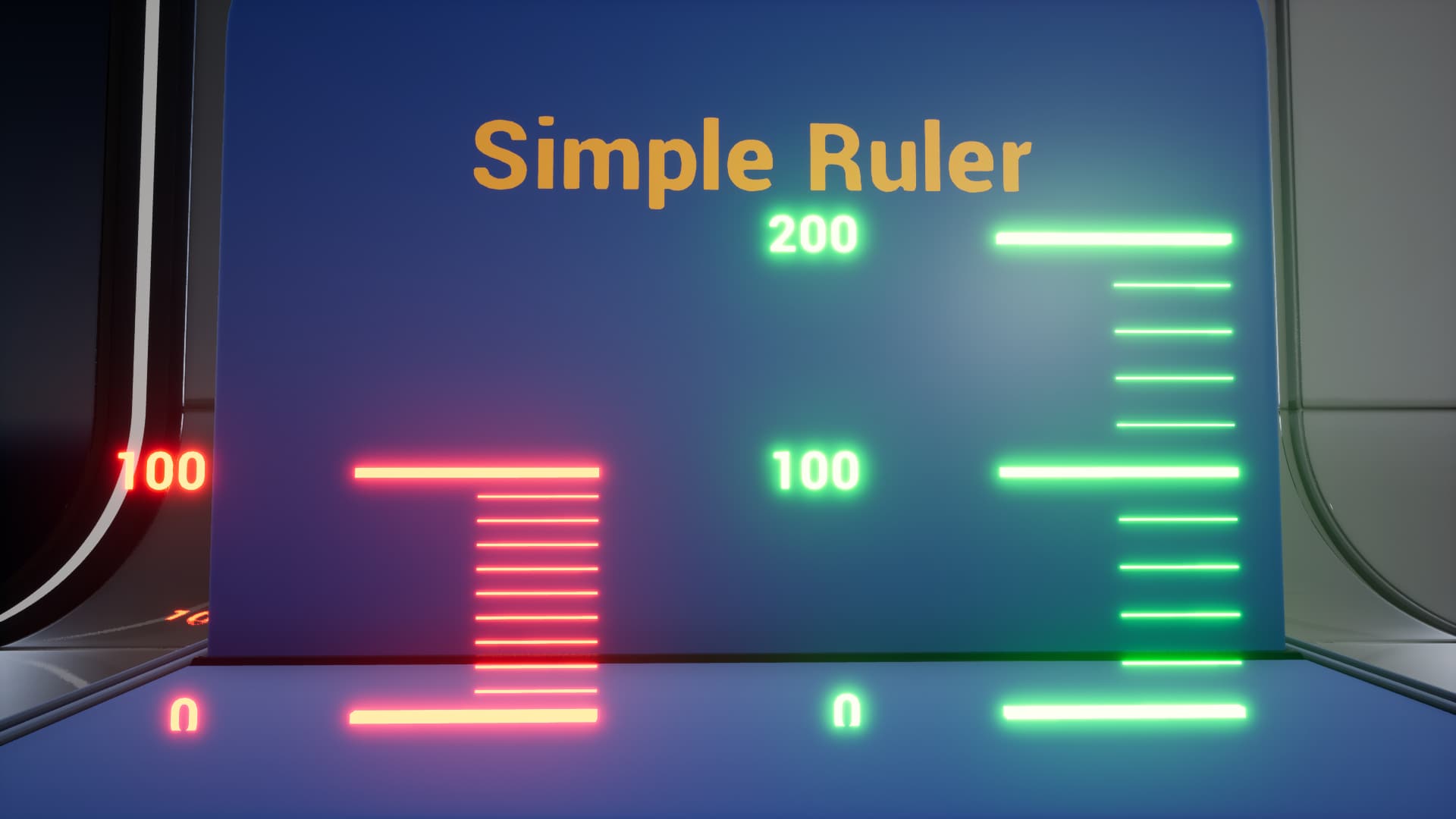 Simple Ruler in Blueprints - UE Marketplace