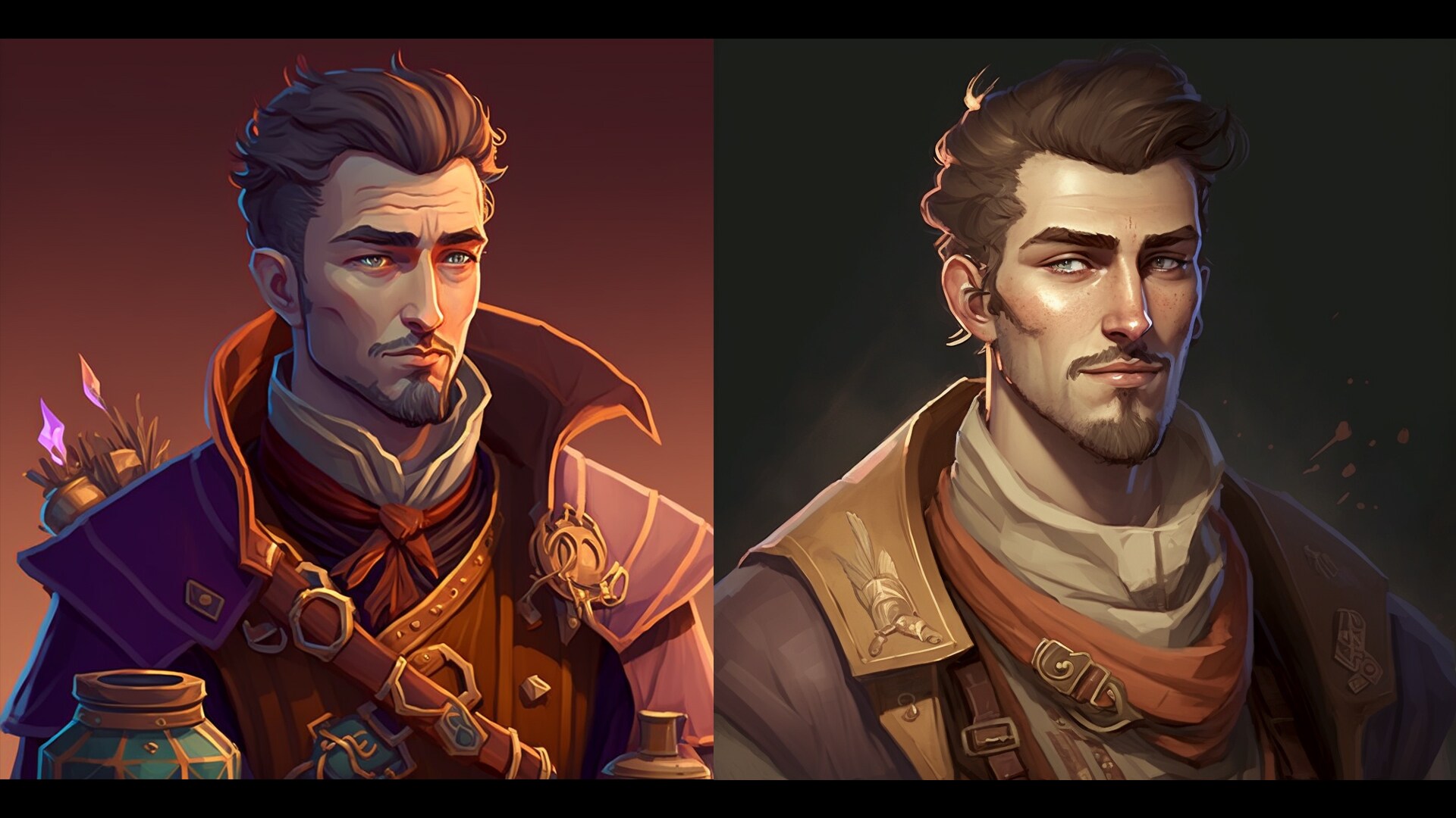 Stylized Fantasy RPG Portraits Pack, 카테고리 2D 애셋 - UE 마켓플레이스