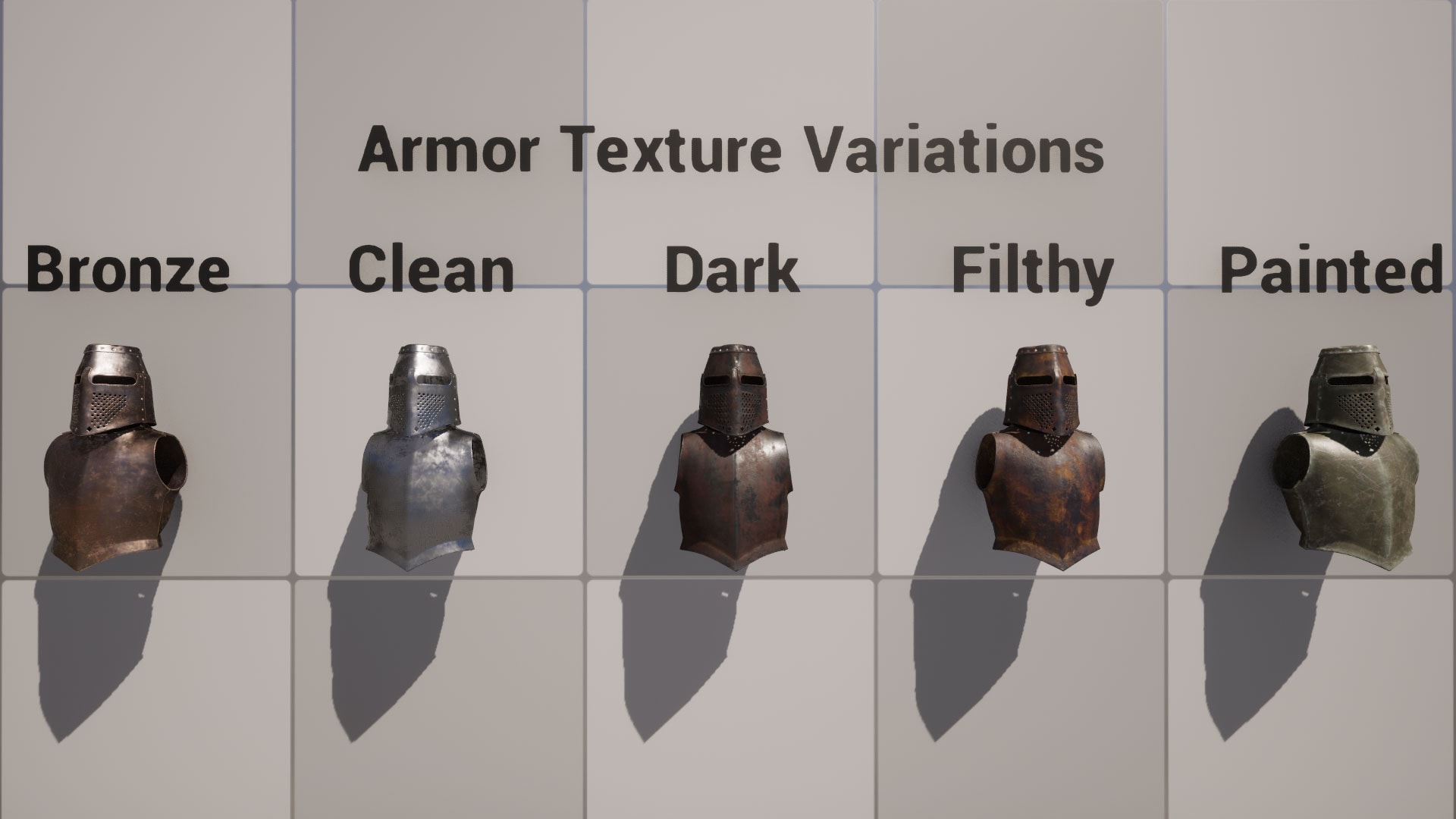 Modular Skeleton Warriors in Characters - UE Marketplace