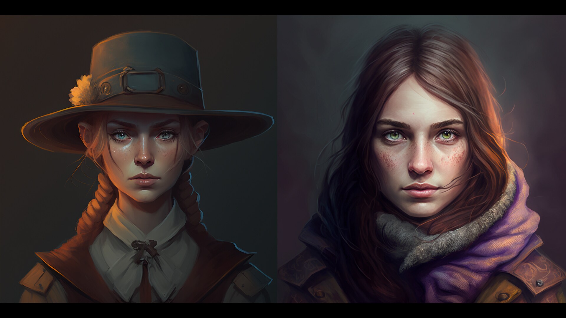 Stylized Fantasy RPG Portraits Pack, 카테고리 2D 애셋 - UE 마켓플레이스