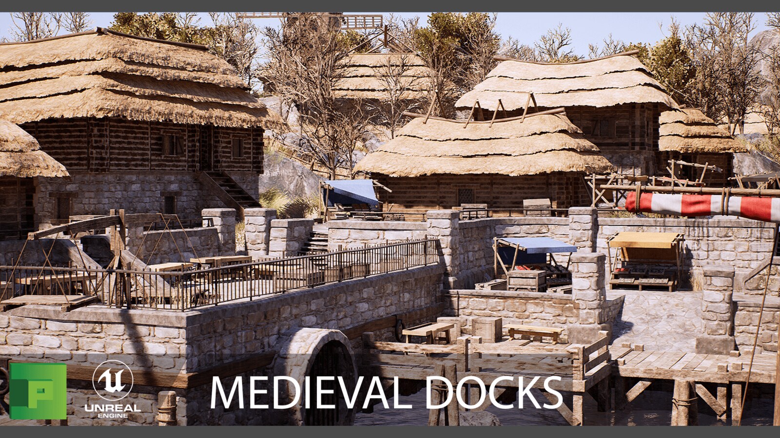 Medieval Docks in Environments - UE Marketplace
