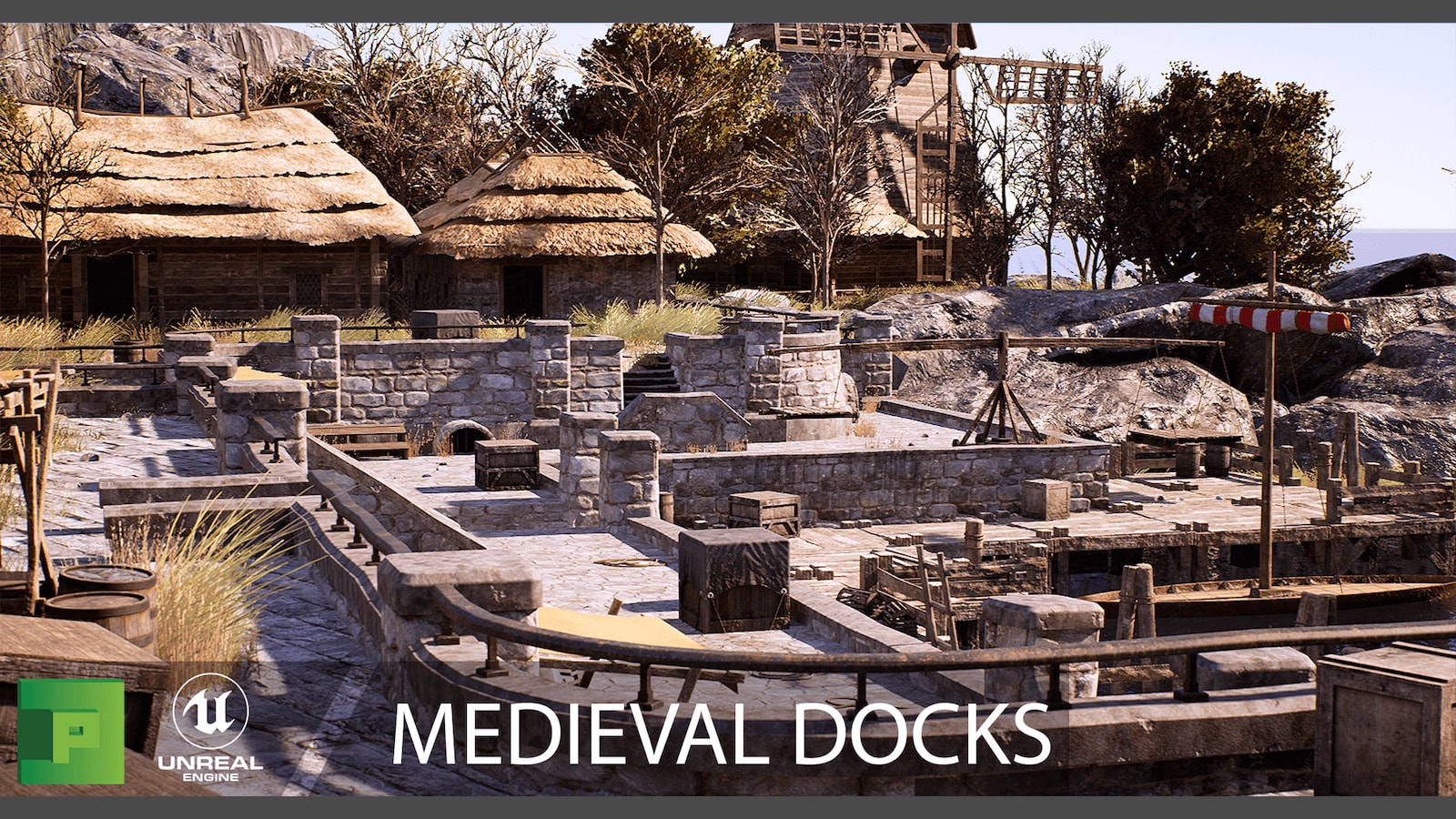 Medieval Docks in Environments - UE Marketplace