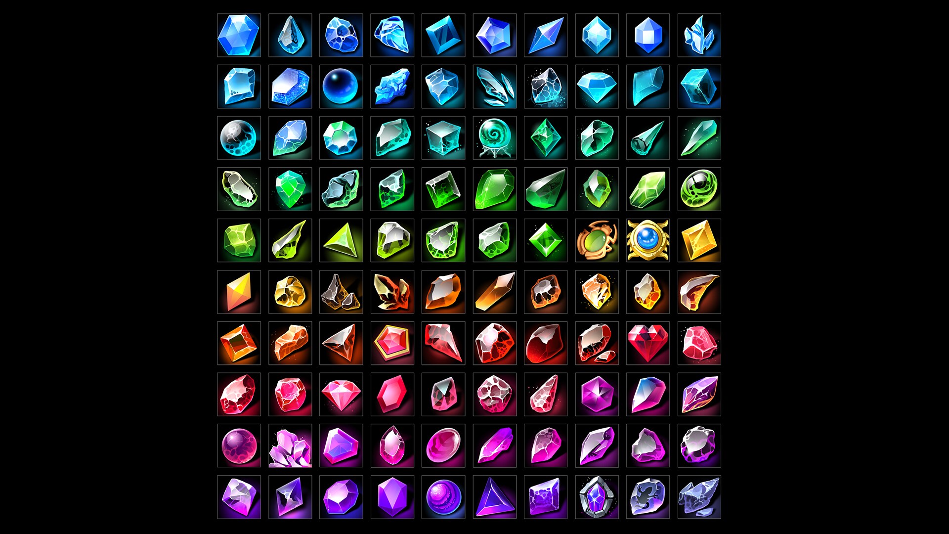 RPG Gems Icons 02 in 2D Assets - UE Marketplace