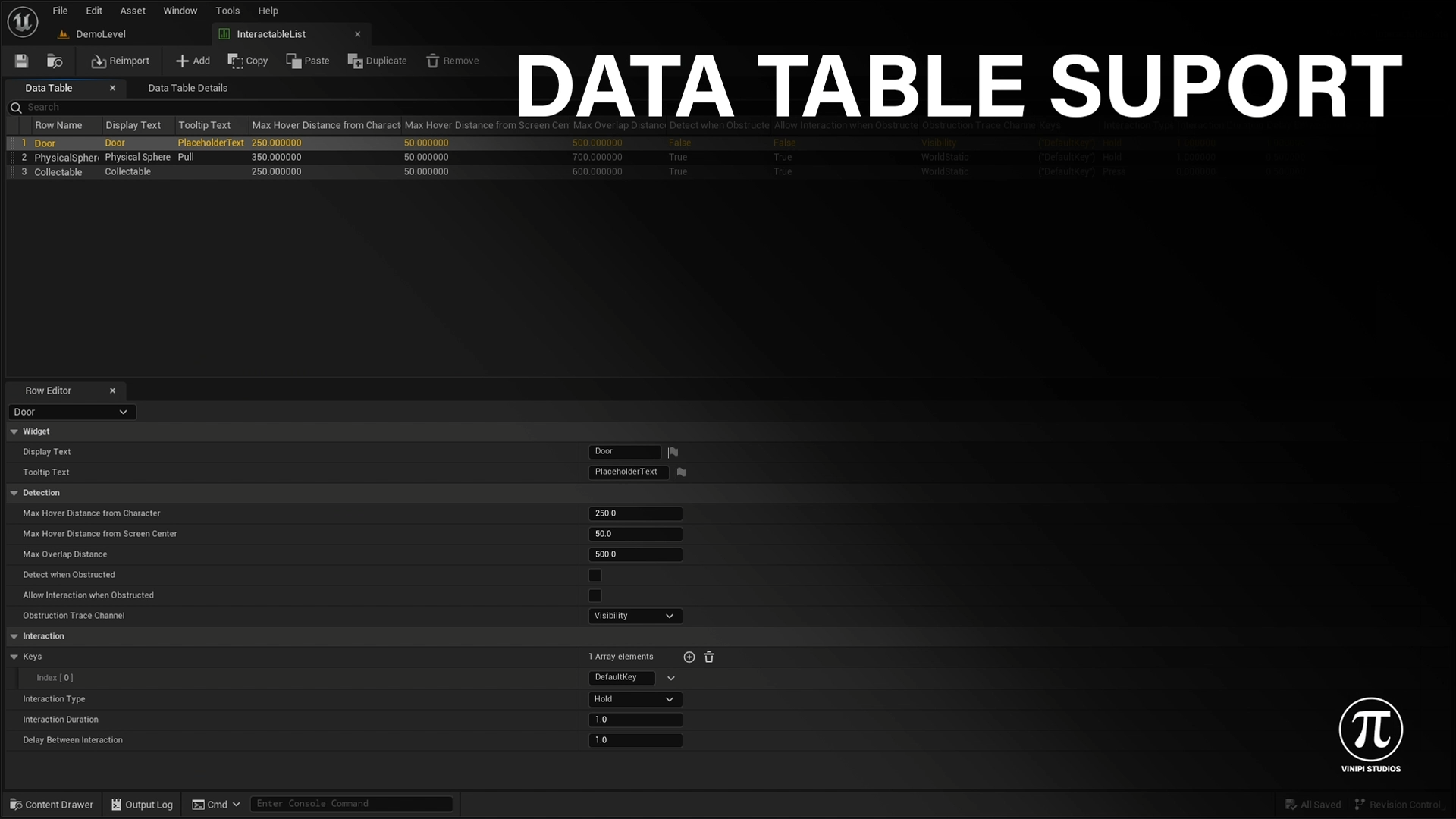 Customizable Interaction Plugin
