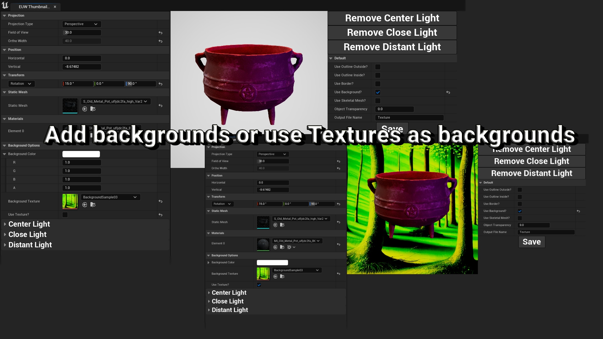 Thumbnail Generator in Code Plugins - UE Marketplace