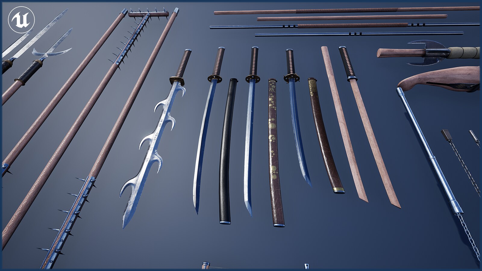 Japanese Weapon Collection 2 in Weapons - UE Marketplace