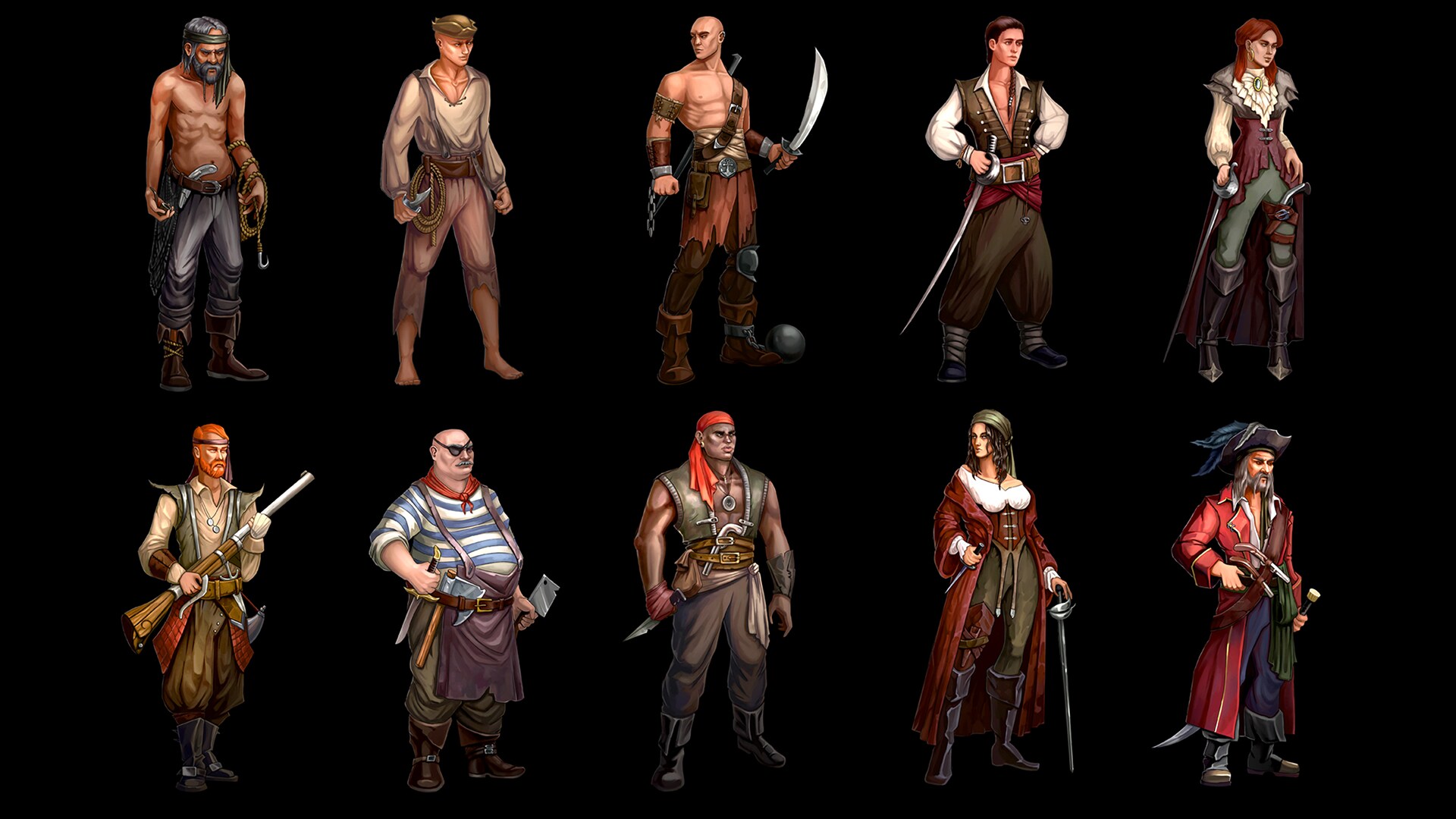 NPC characters in 2D Assets - UE Marketplace