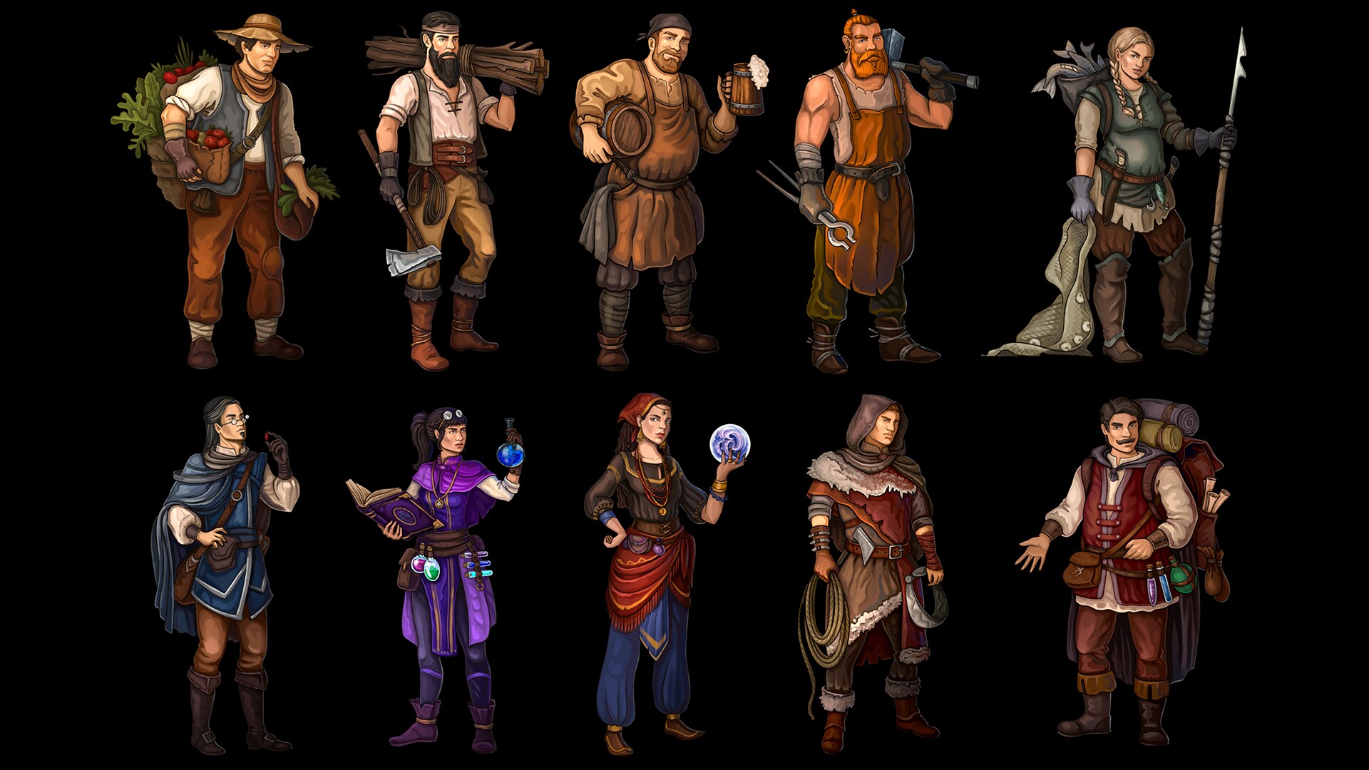 NPC characters in 2D Assets - UE Marketplace