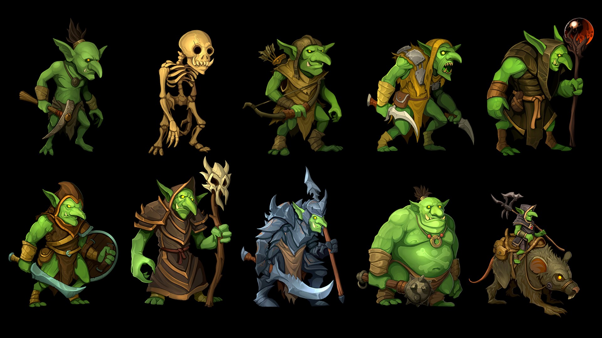 Fantasy Army Characters pack2 in 2D Assets - UE Marketplace