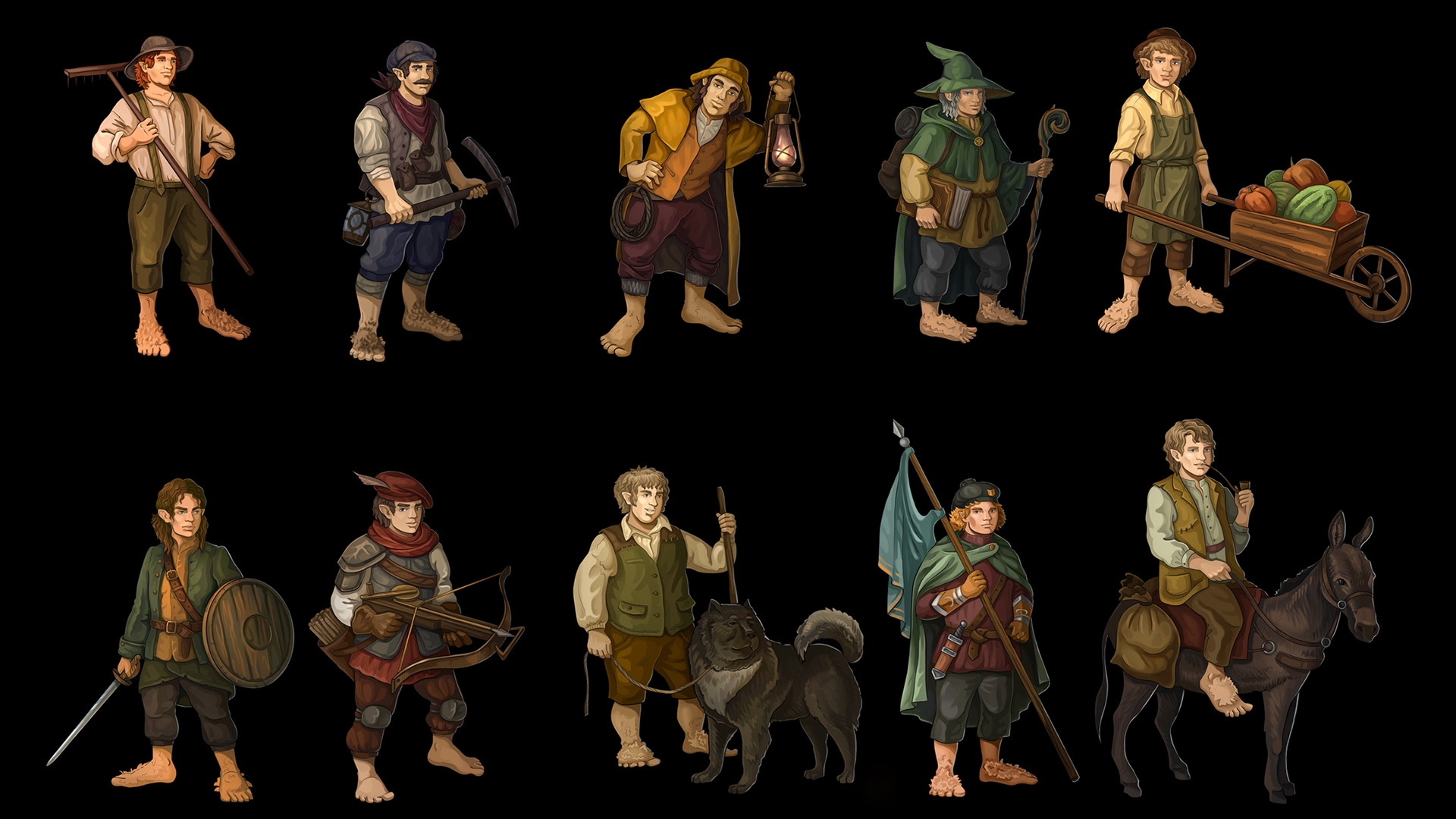 Fantasy Army Characters pack5 in 2D Assets - UE Marketplace