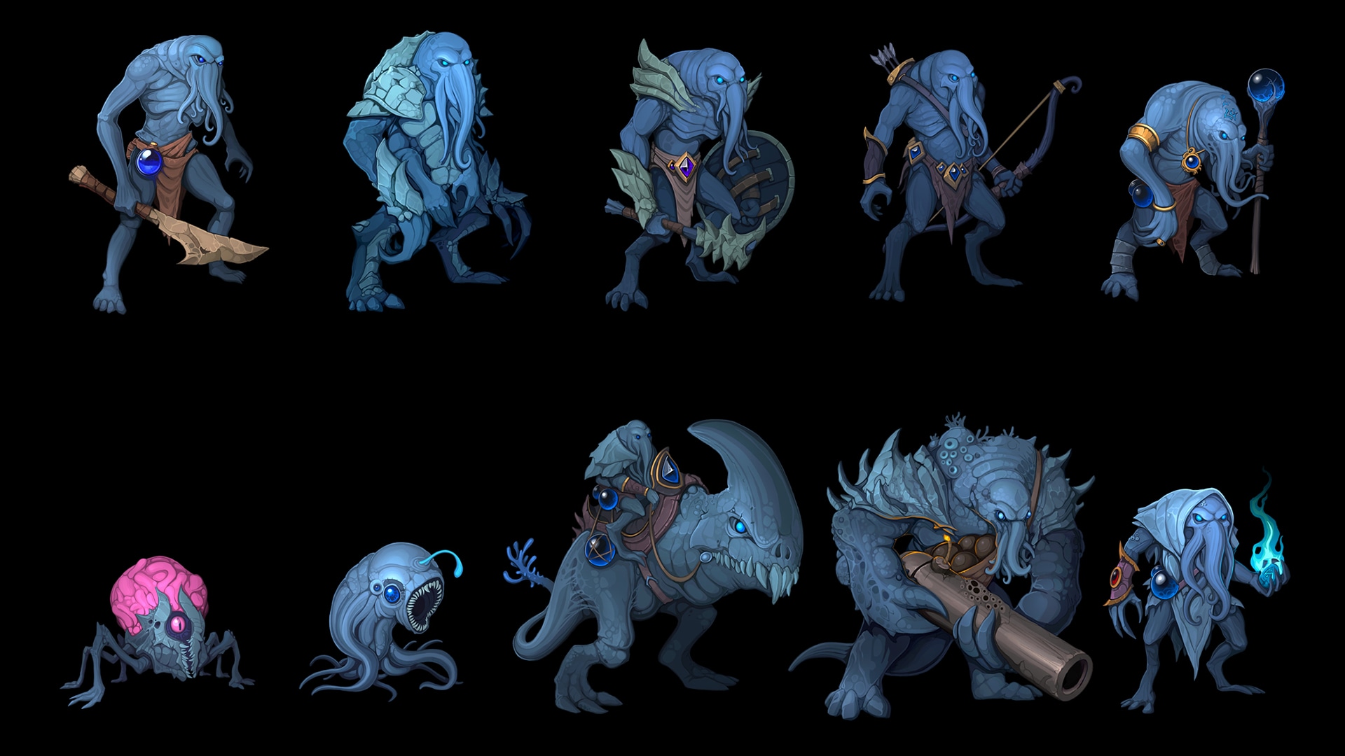 Fantasy Army Characters pack5 in 2D Assets - UE Marketplace