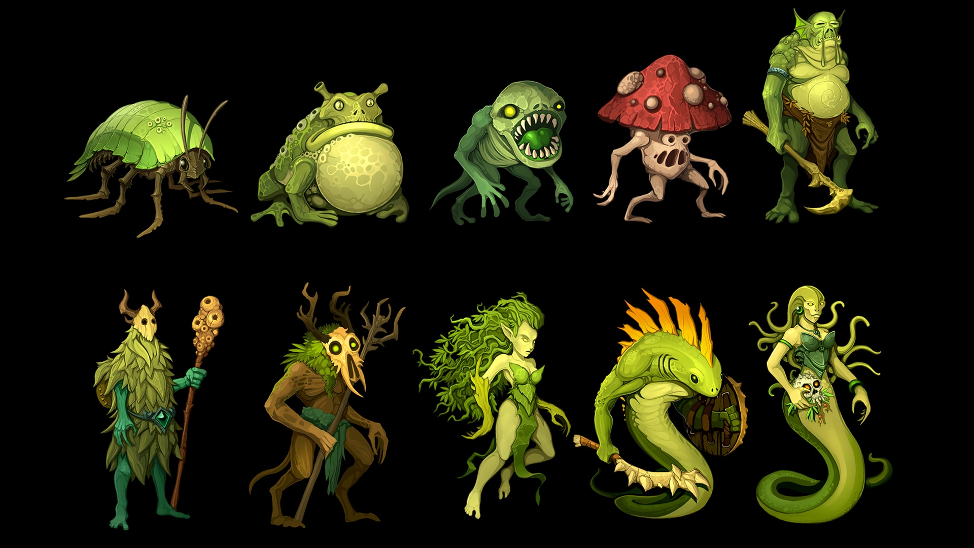 Fantasy Army Characters pack5 in 2D Assets - UE Marketplace