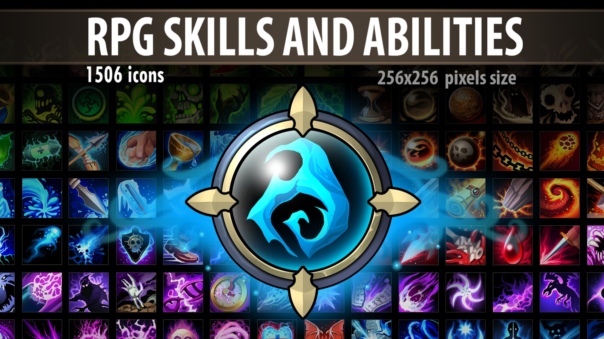 RPG skills and abilities in 2D Assets - UE Marketplace