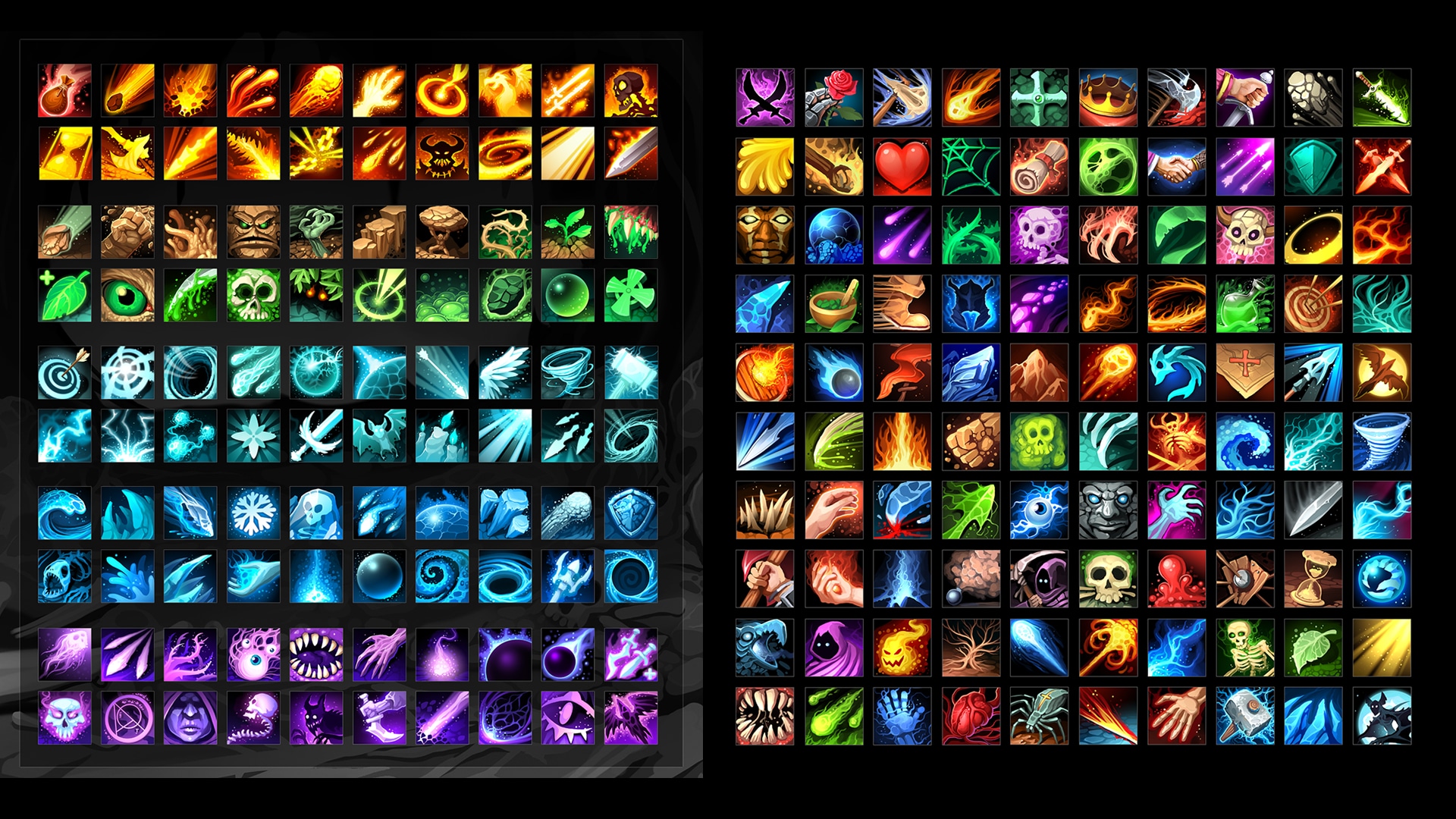 RPG skills and abilities in 2D Assets - UE Marketplace