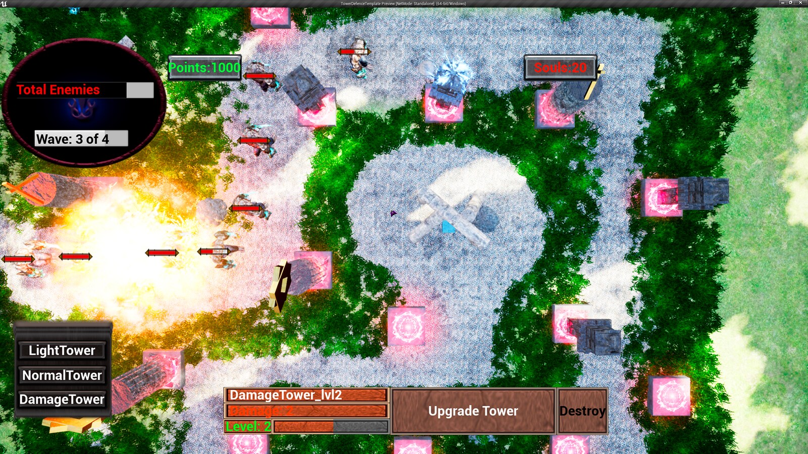 Tower Defense Classic in Blueprints - UE Marketplace