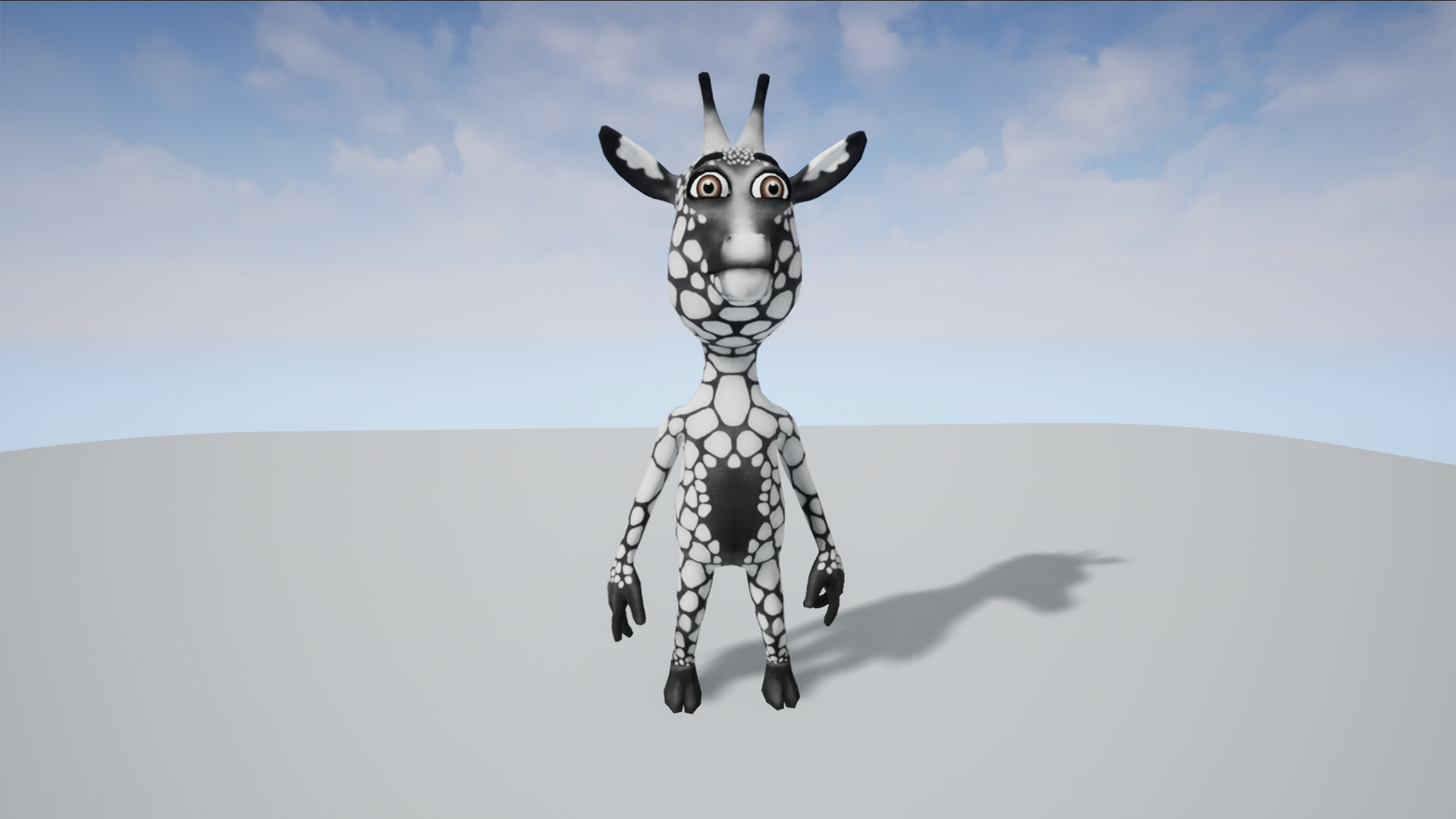 Toon Humanoid Giraffe, 카테고리 캐릭터 - UE 마켓플레이스