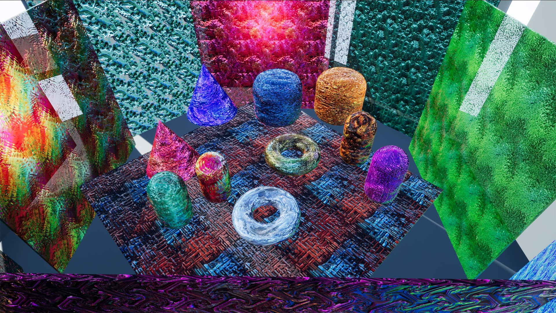 Decorative colored glass in Materials - UE Marketplace