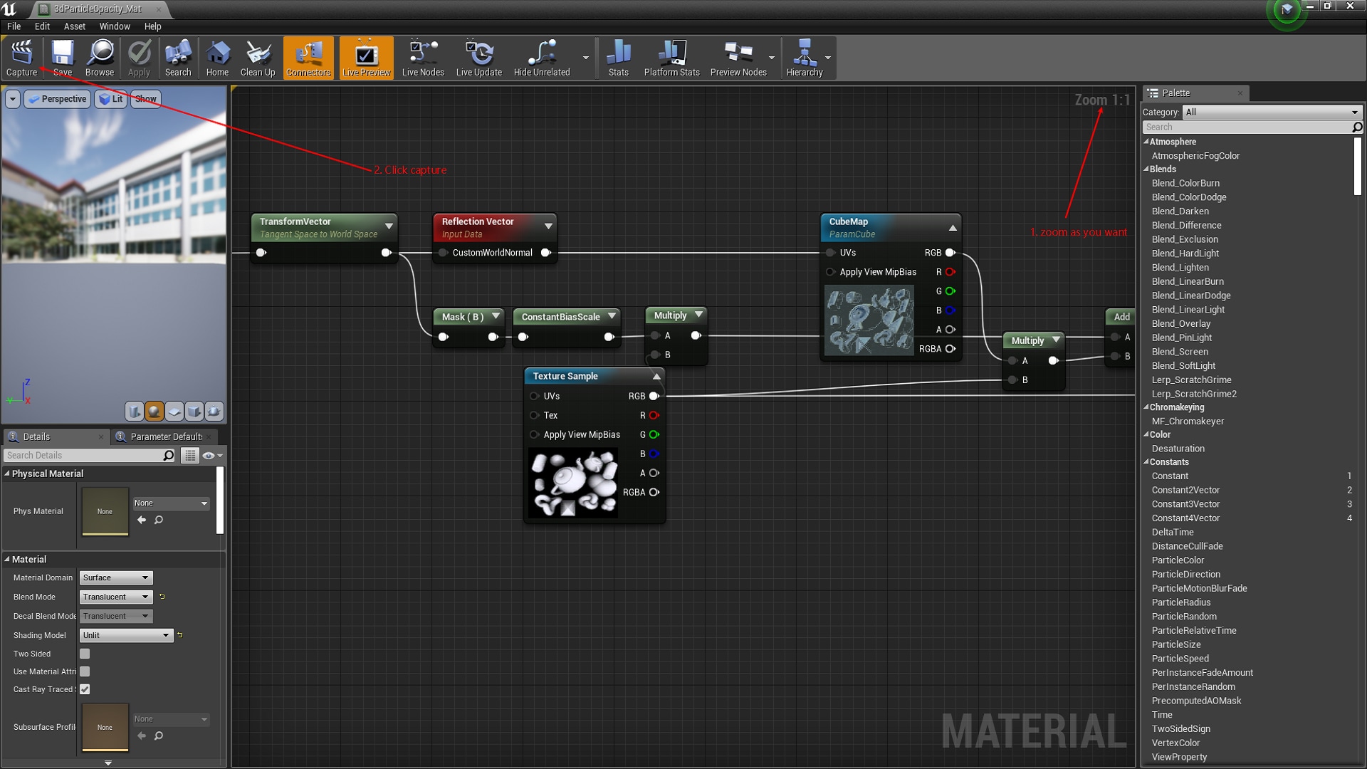Graph Screenshot in Code Plugins - UE Marketplace