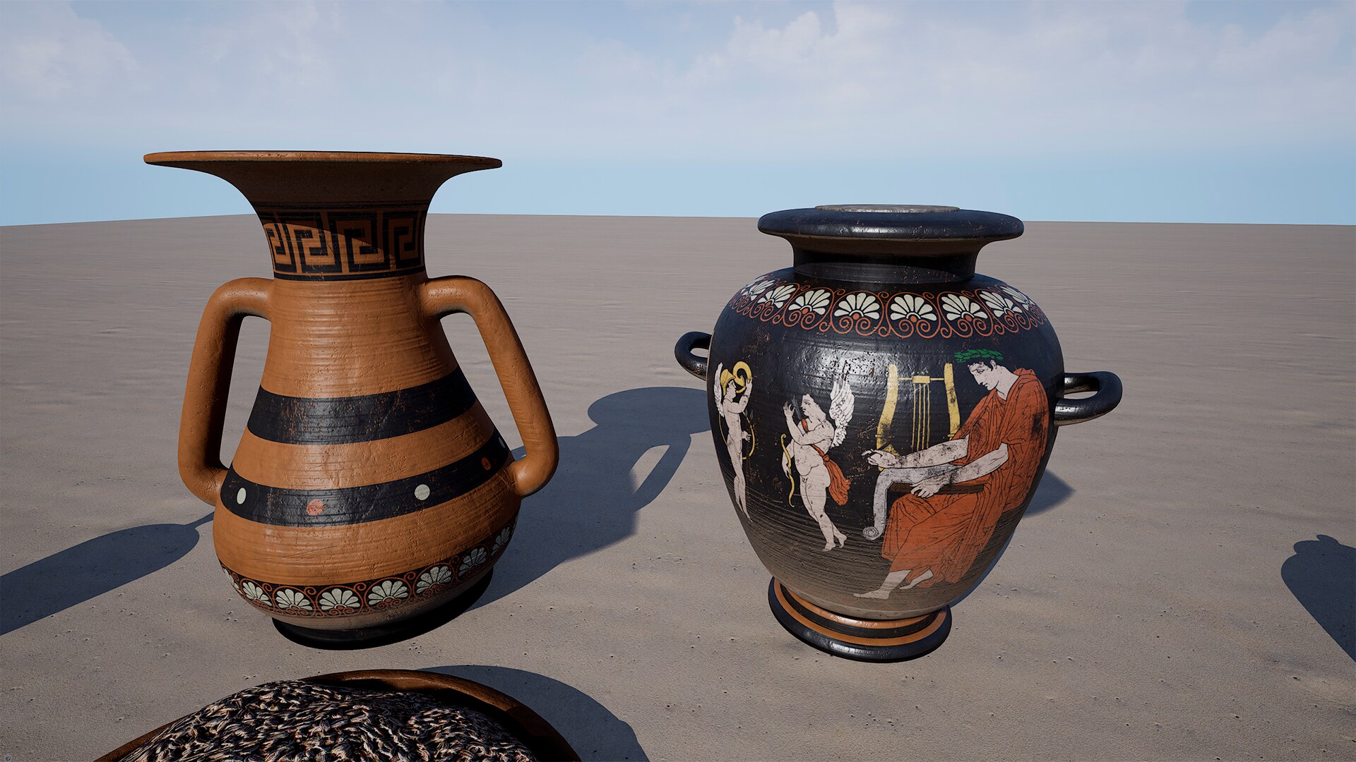Ancient Greek Assets (Flagons and Plates) in Props - UE Marketplace