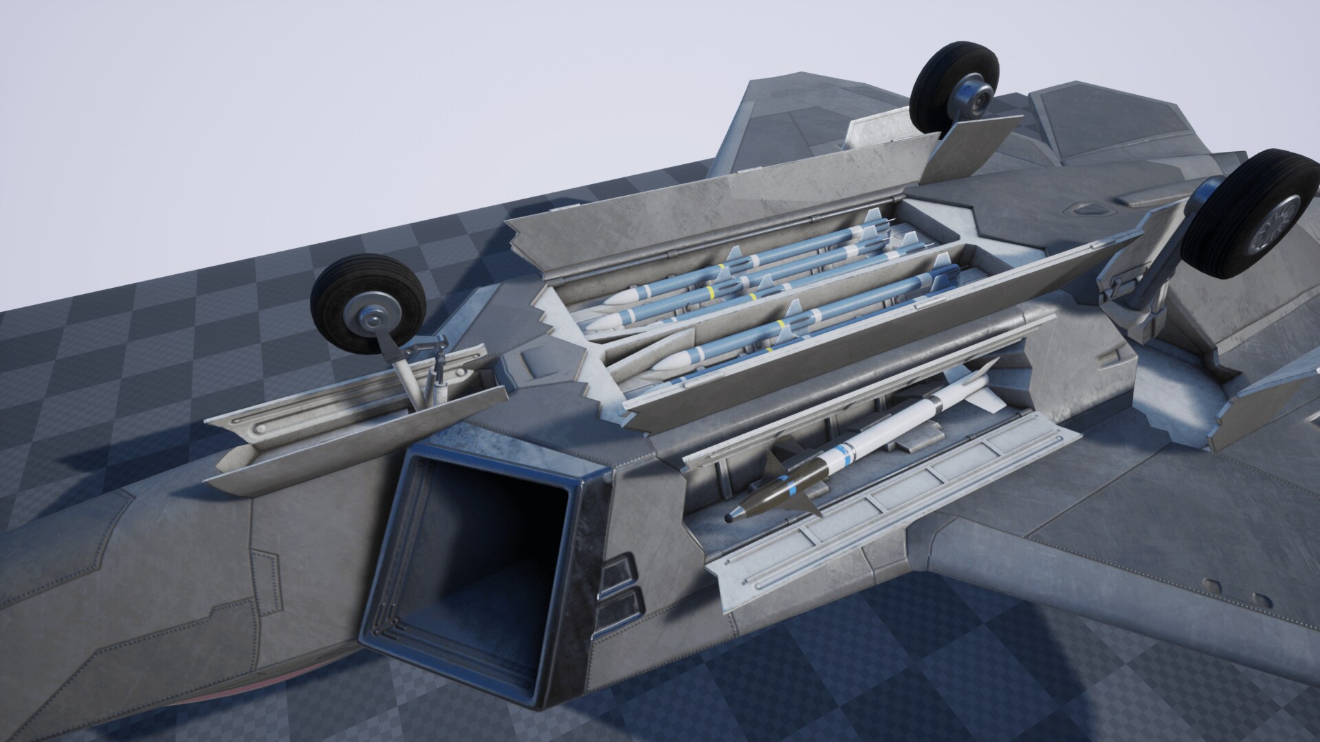 HB F22 in Props - UE Marketplace