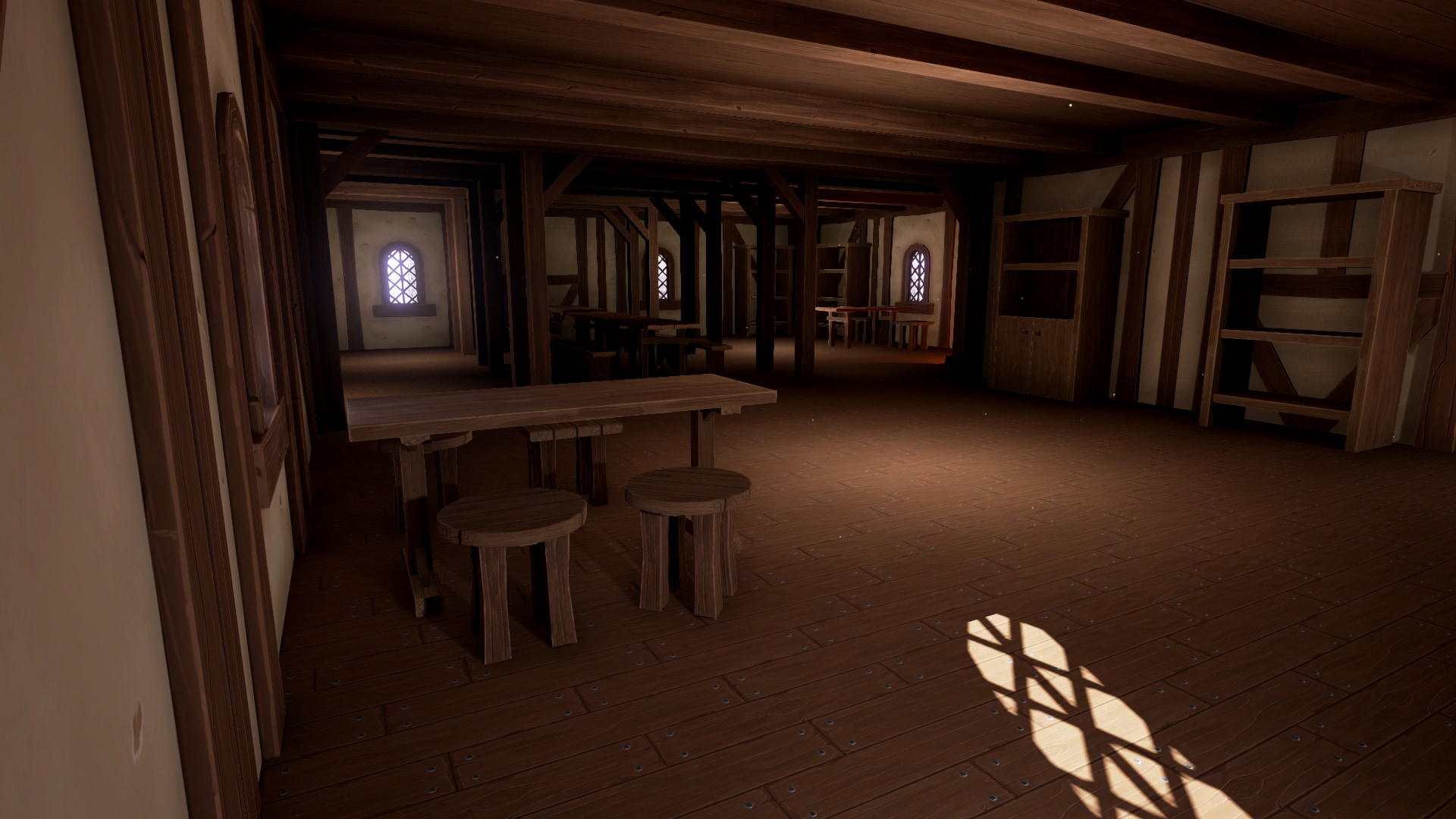 Hand Painted Modular House in Environments - UE Marketplace