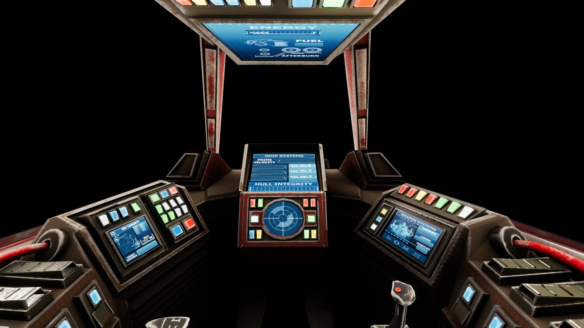 Retro Spaceship Interior