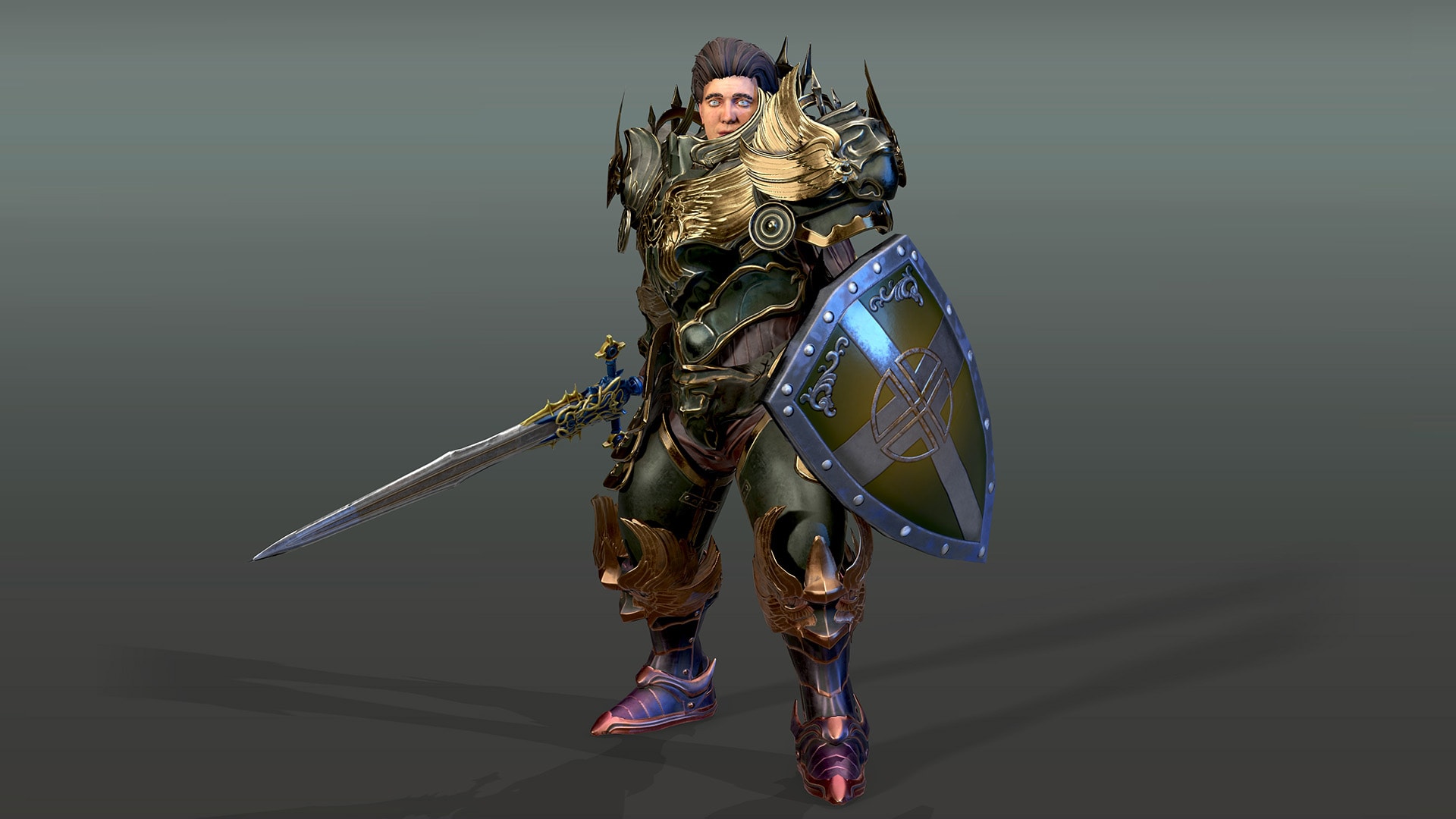 Warrior Green Pack in Characters - UE Marketplace