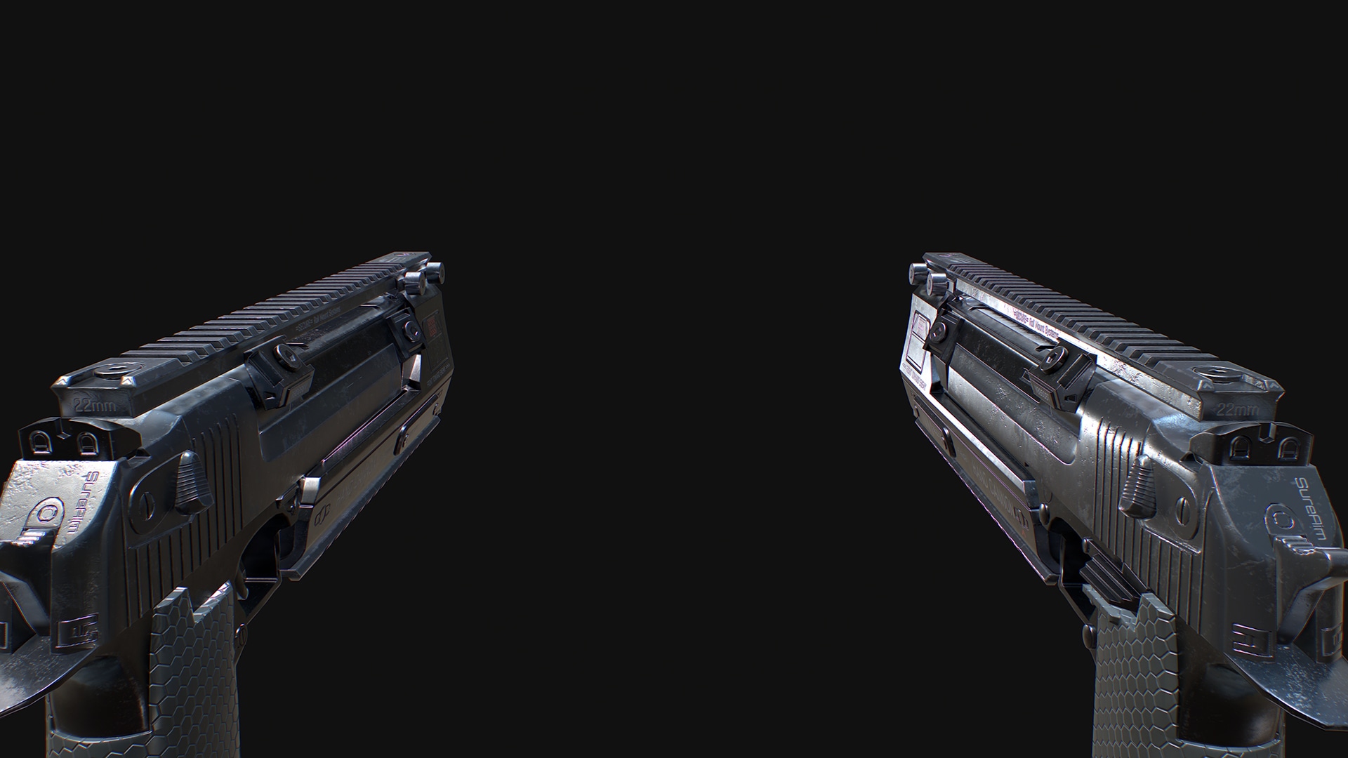 Animated Hand Cannon FPS Weapons Pack in Weapons - UE Marketplace