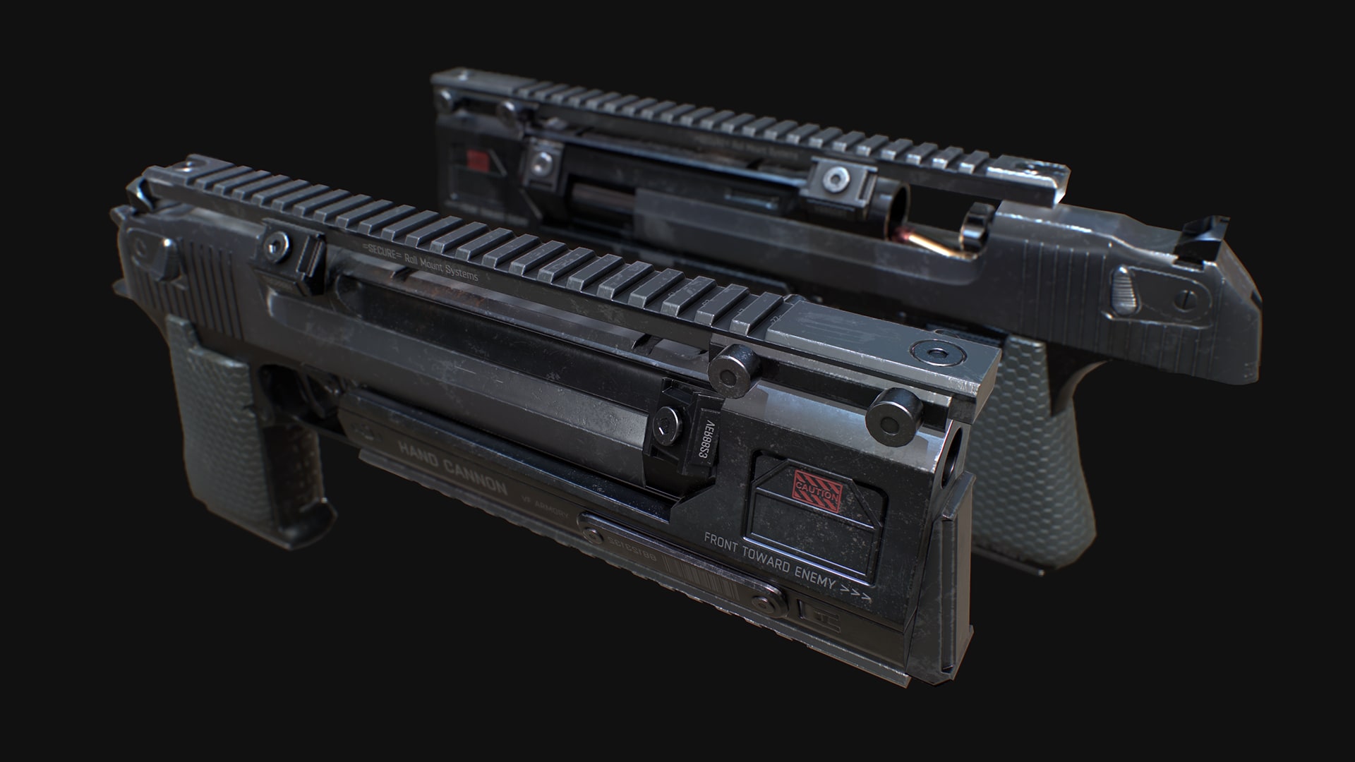Animated Hand Cannon FPS Weapons Pack in Weapons - UE Marketplace
