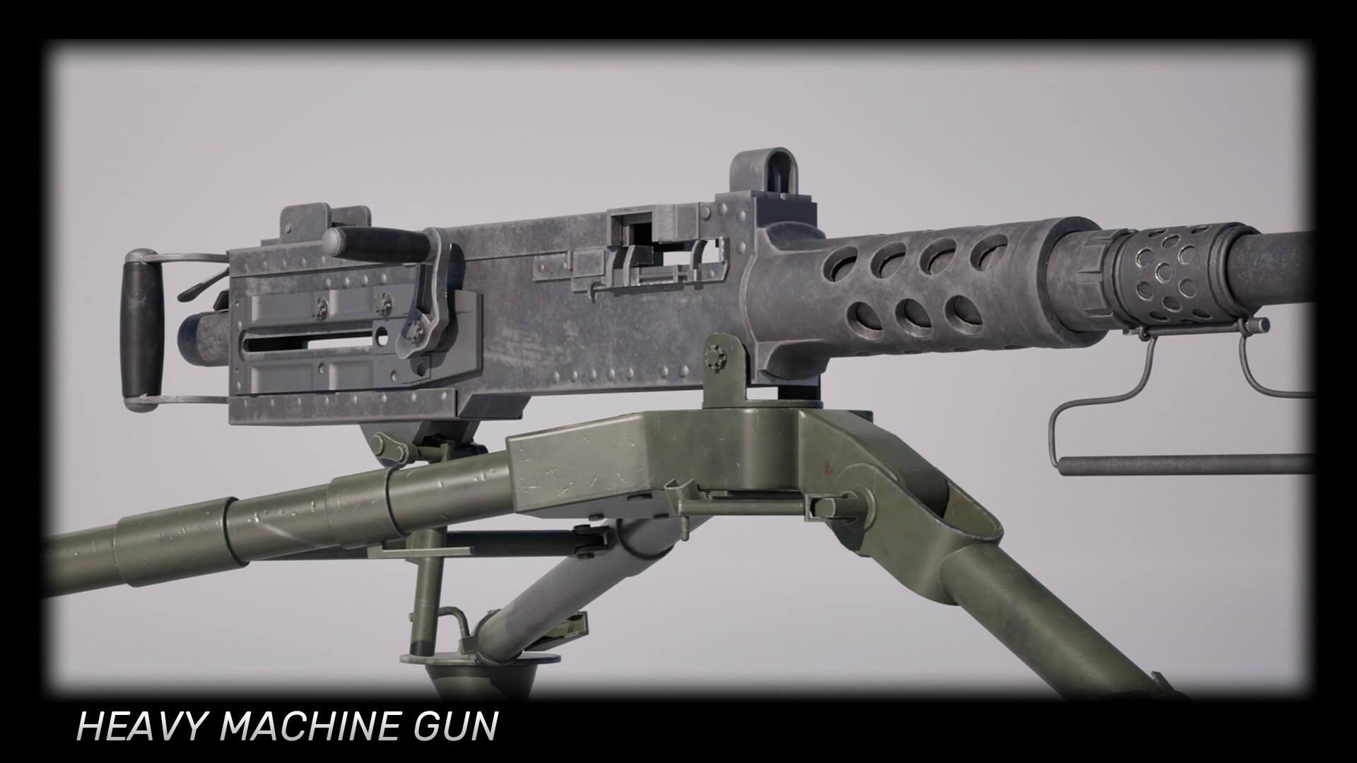 Functional Heavy Machine Gun in Blueprints - UE Marketplace