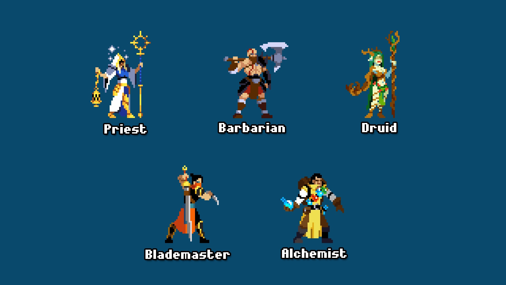 Pixel Heroes Pack in 2D Assets - UE Marketplace