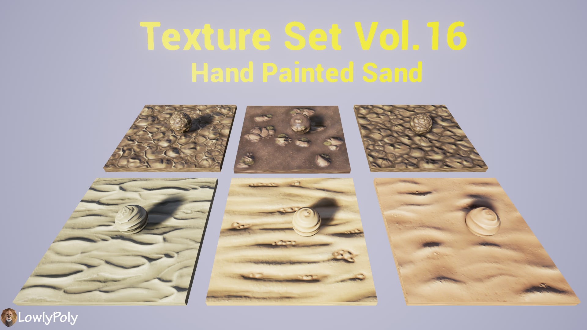 Sand Vol.16 - Hand Painted Texture Pack in Textures - UE Marketplace
