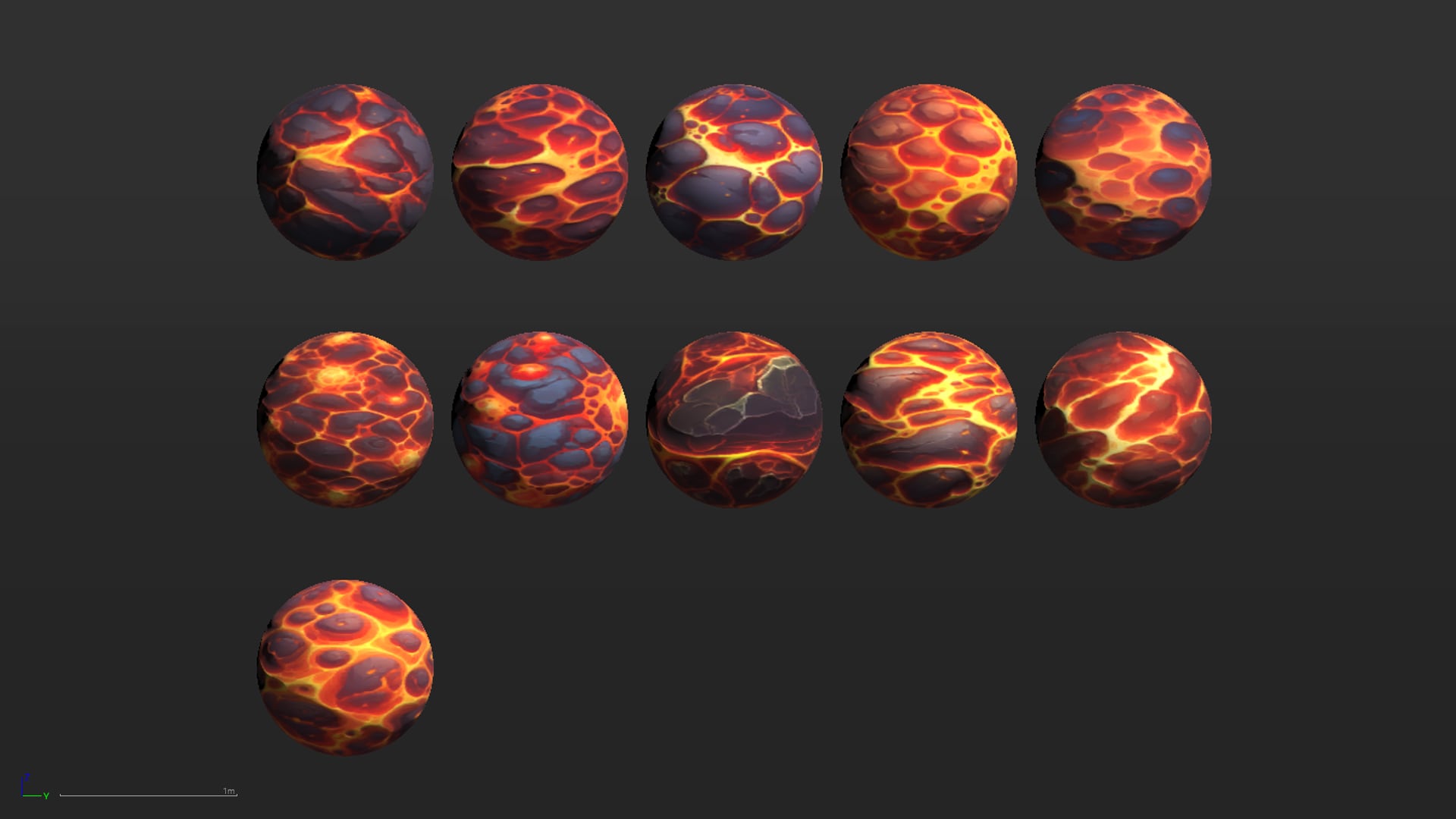Hand Painted Textures - Vol 76 - Lava in Materials - UE Marketplace
