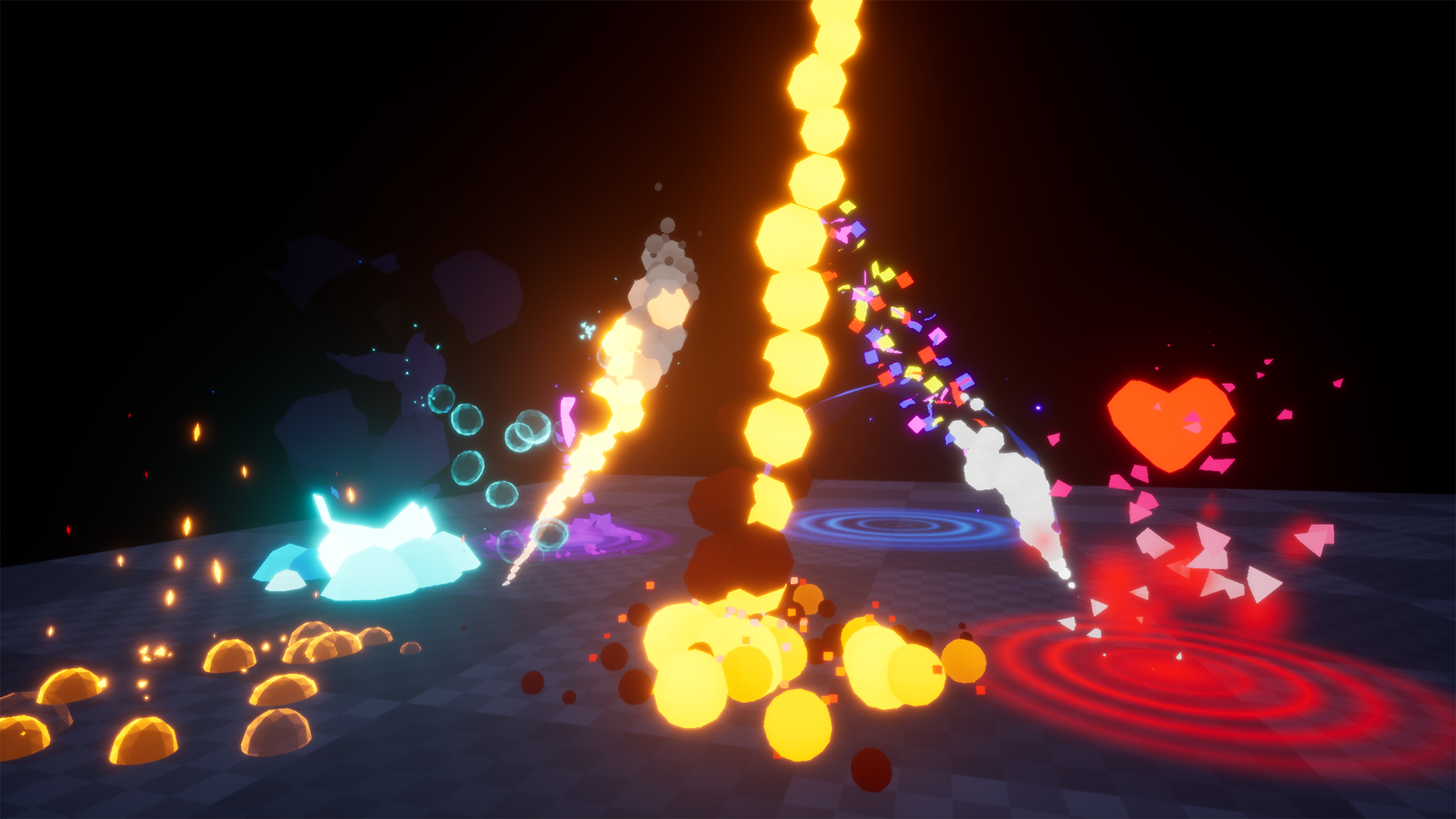 Low-Poly Mesh VFX in Visual Effects - UE Marketplace