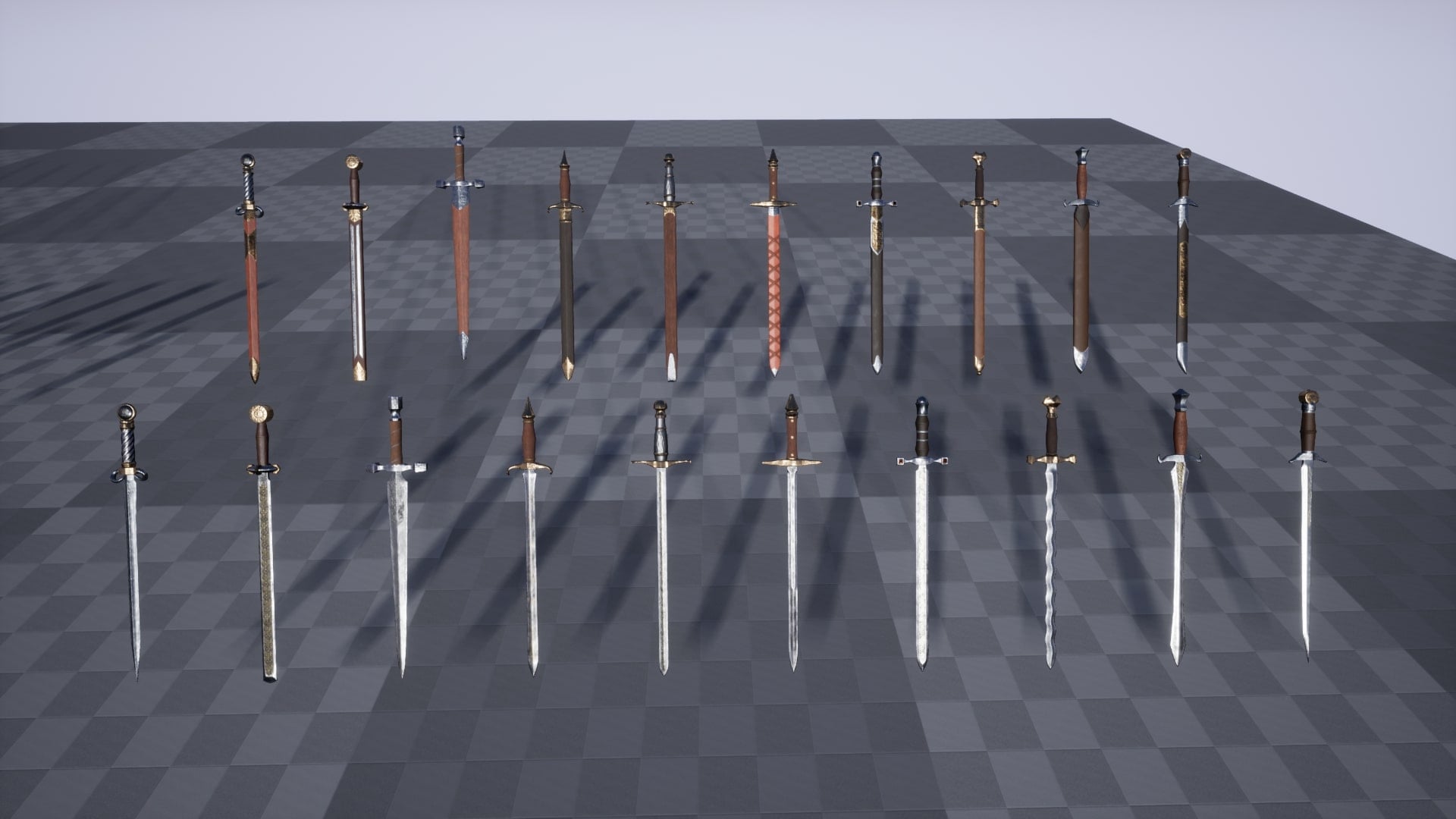 Modular one hand swords set part 1 in Weapons - UE Marketplace