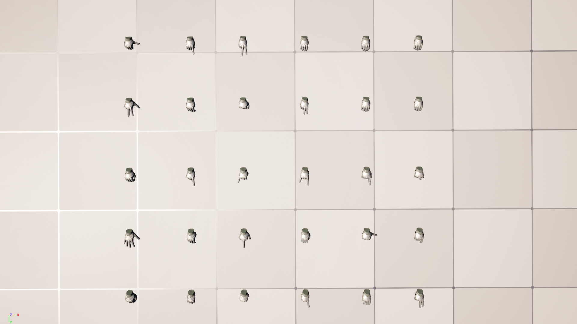 General VR Hand Poses