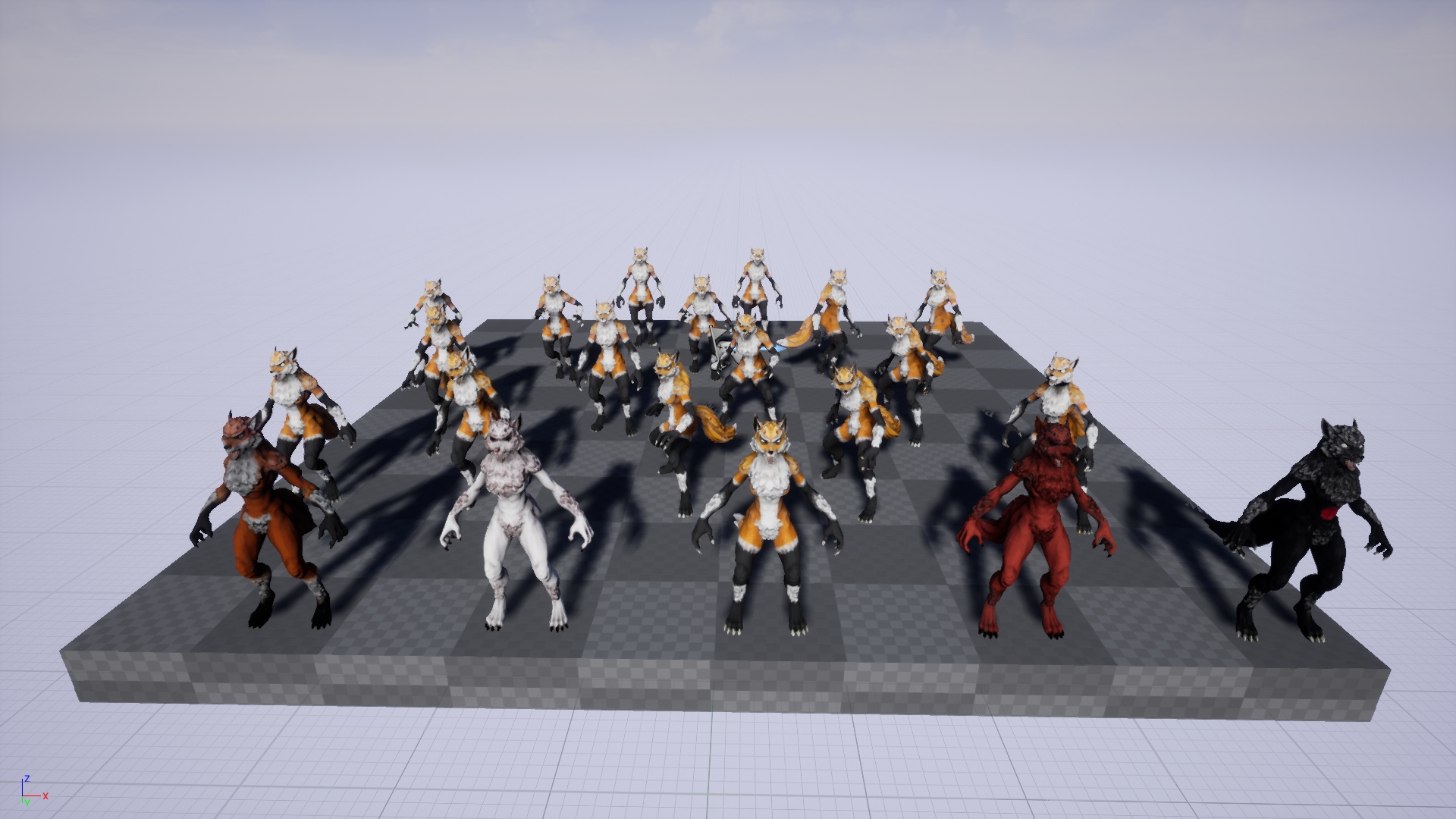 WEREFOX GIRL, 카테고리 캐릭터 - UE 마켓플레이스