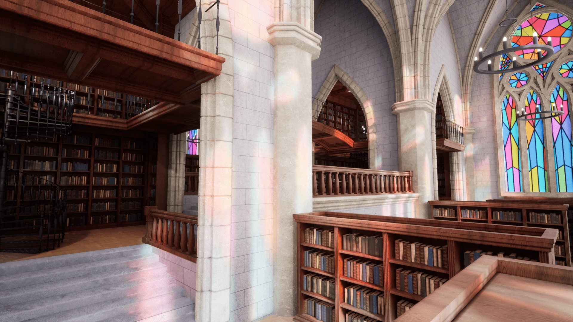 Library in Environments - UE Marketplace