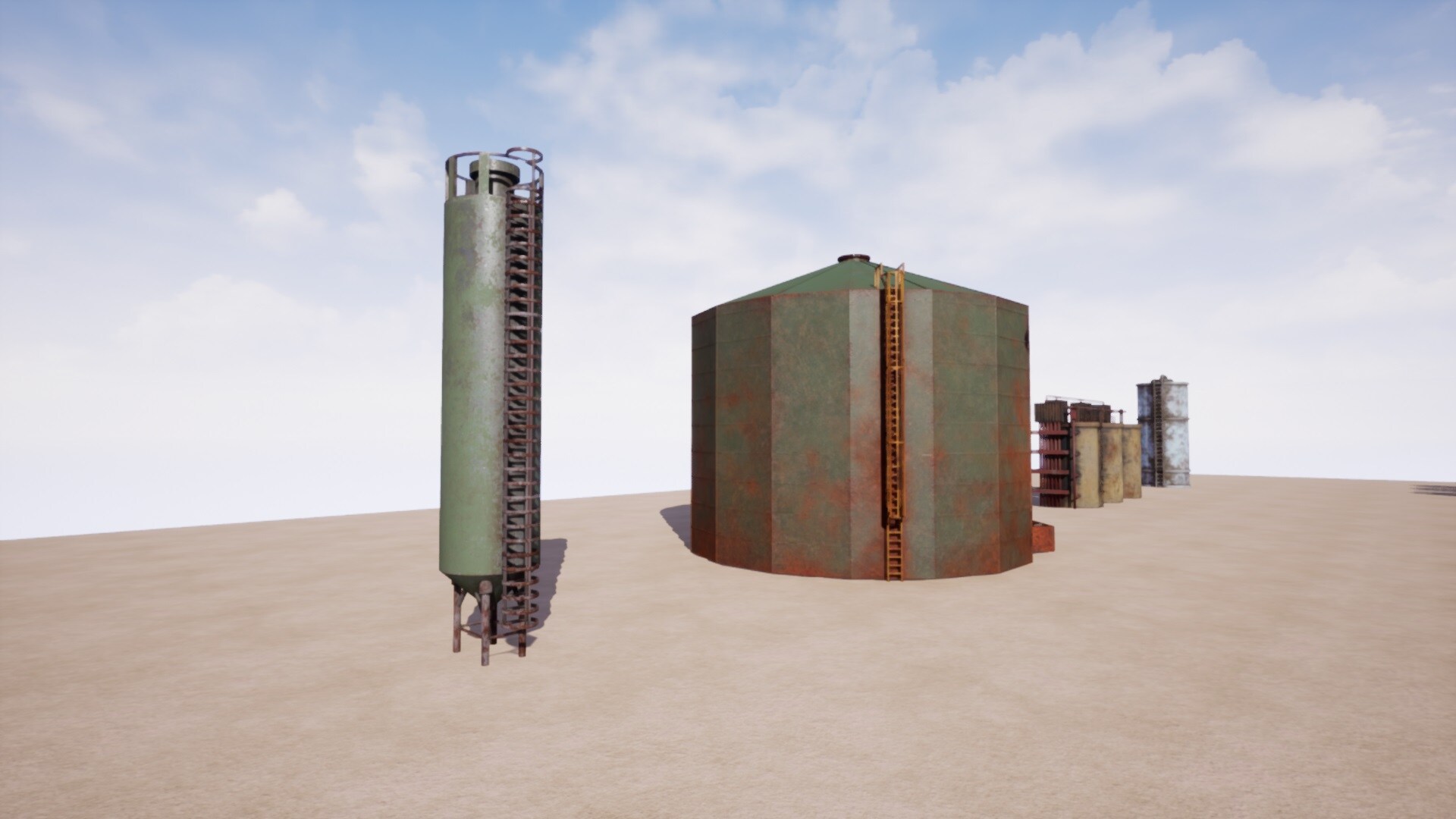 Silo Package in Props - UE Marketplace