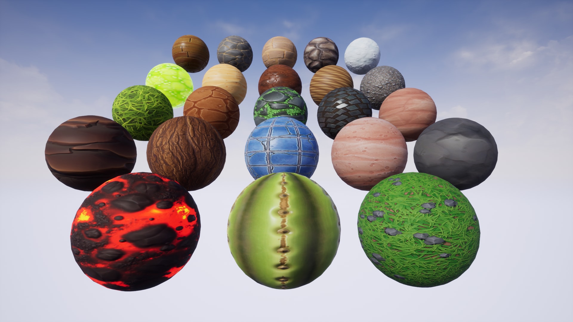 Stylized Pack in Materials - UE Marketplace