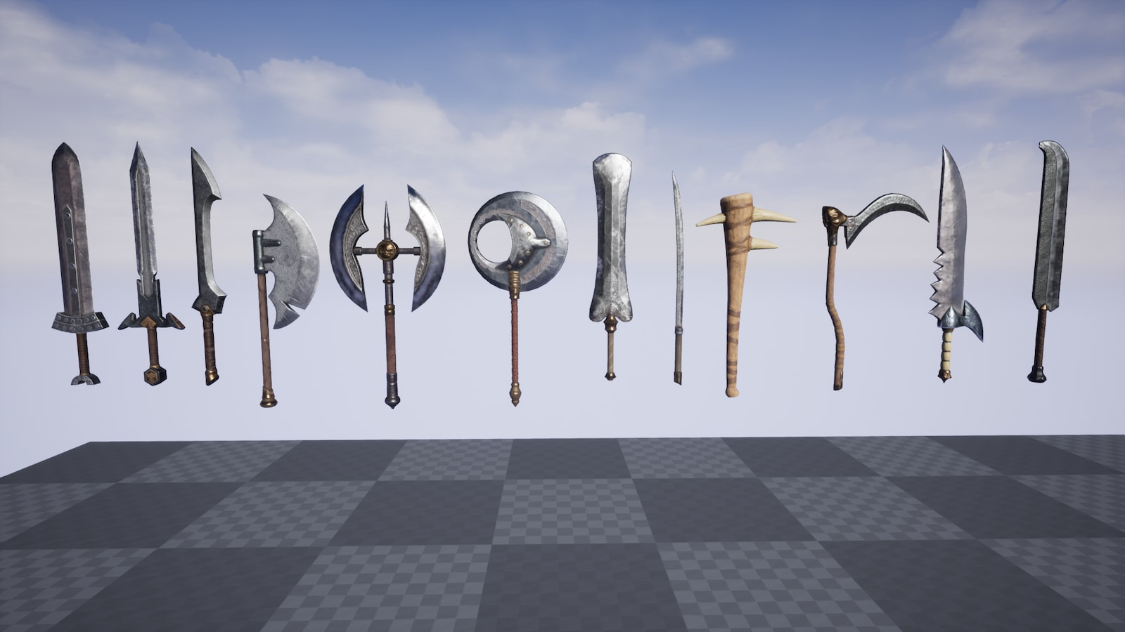 Barbarian Set in Weapons - UE Marketplace