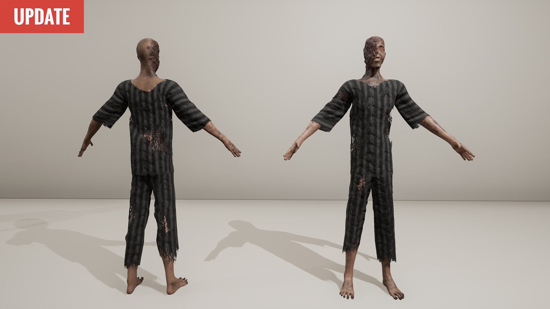 Creepy Face Character in Characters - UE Marketplace