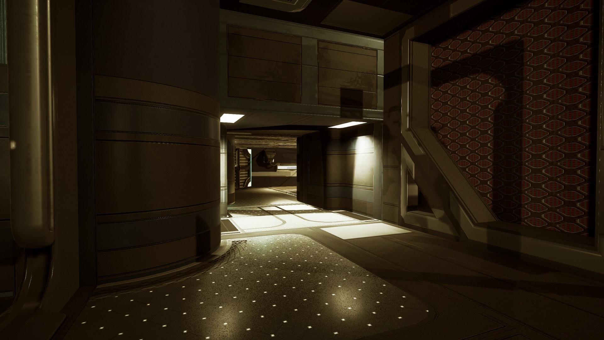 Alien Space Station Interior