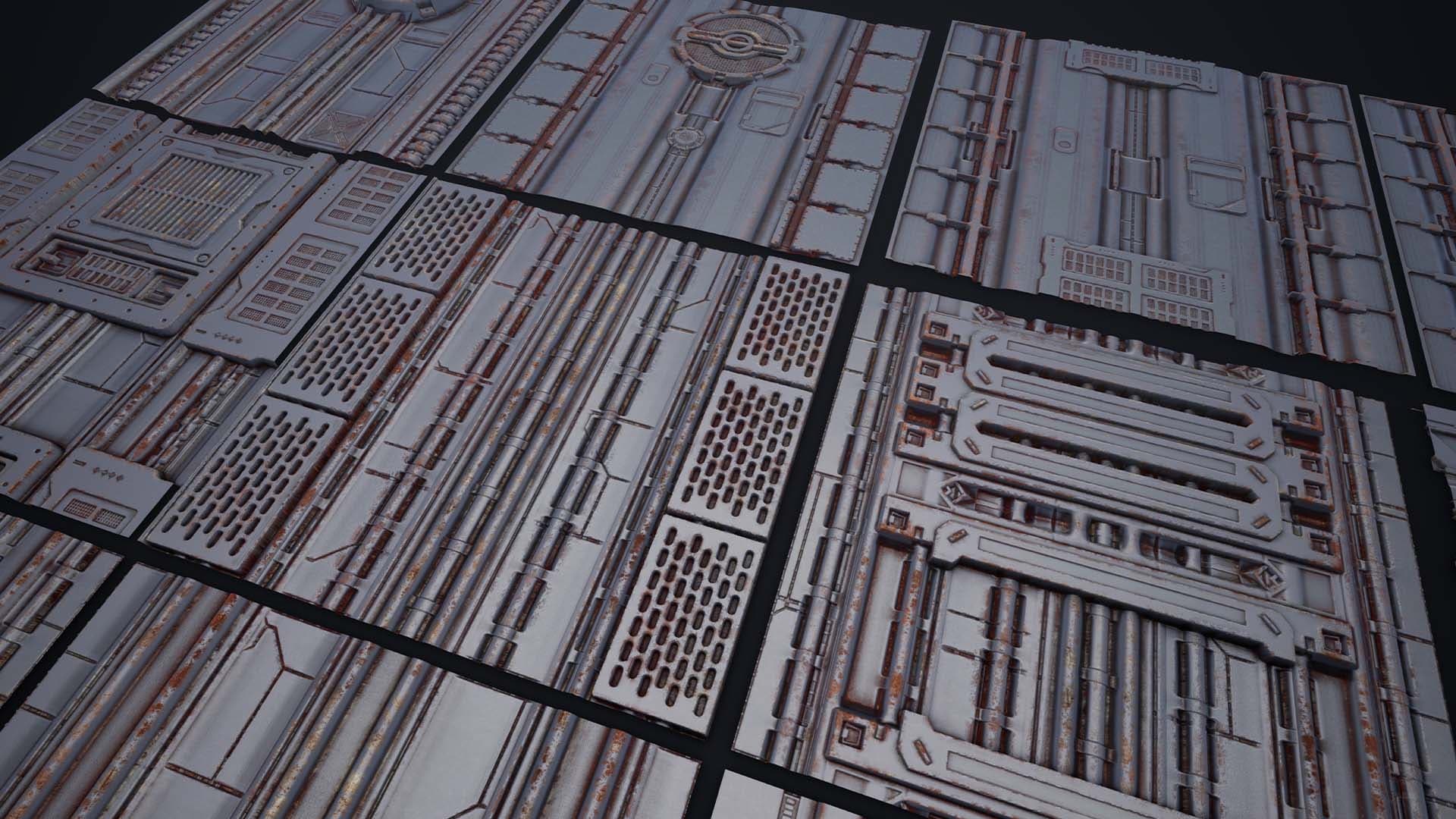 Sci Fi Building Texture