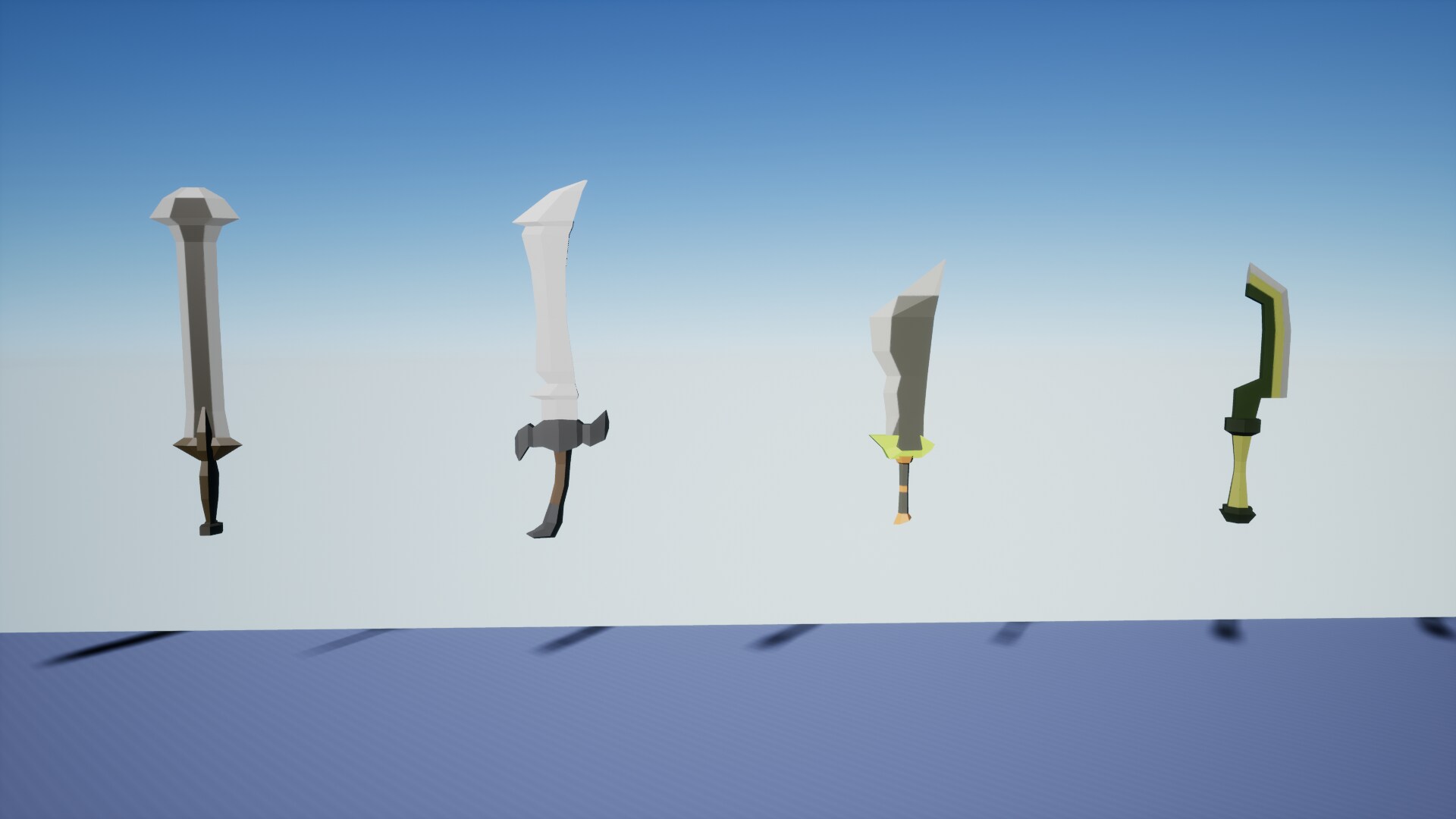 Low Poly Medieval Weapons in Weapons - UE Marketplace