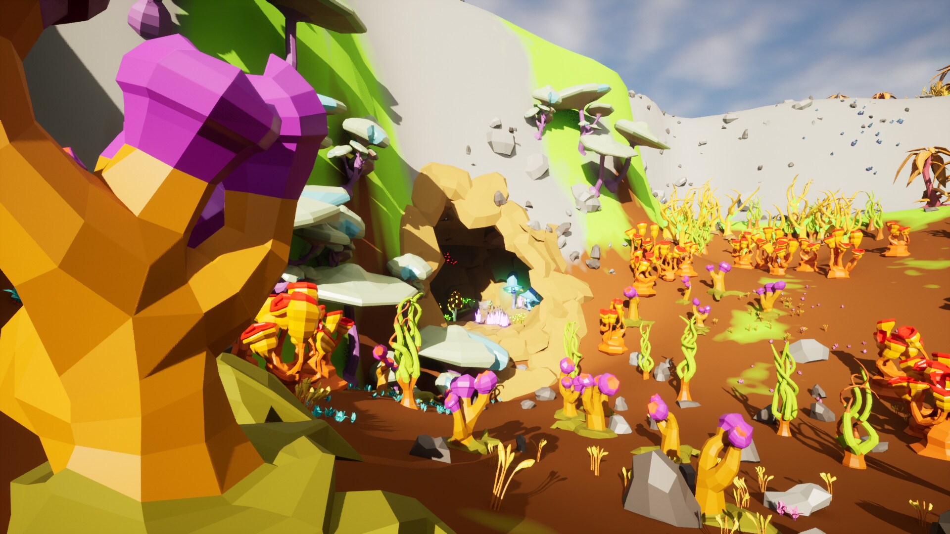 LOW POLY - Alien Environment Ultra Pack 01 in Environments - UE Marketplace