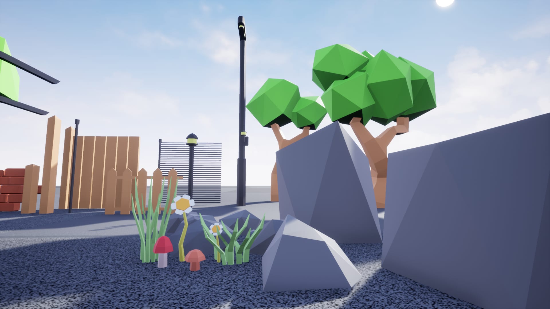 Low Poly Modular Pack in Environments - UE Marketplace
